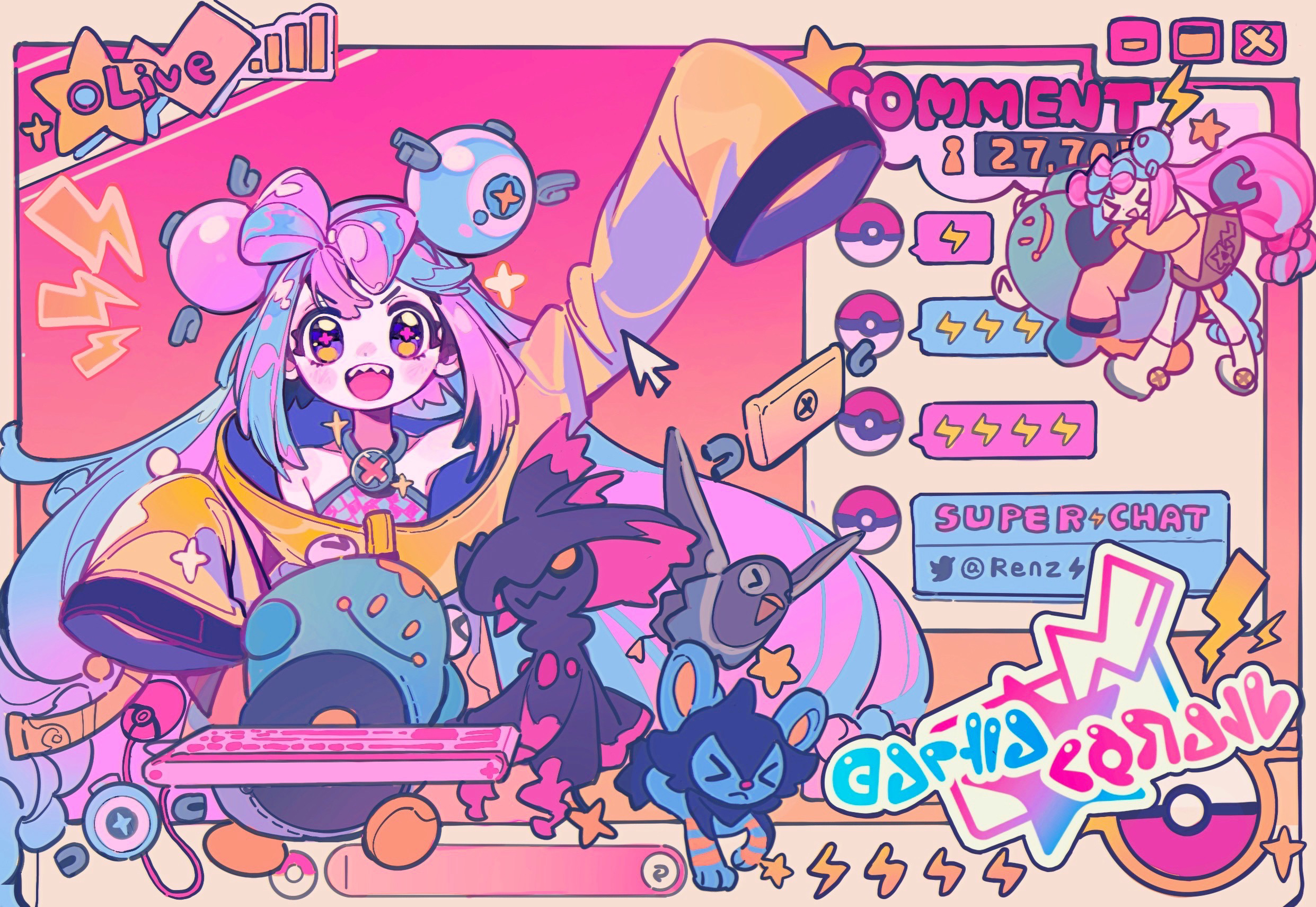 Iono Pokémon Wallpapers - Wallpaper Cave