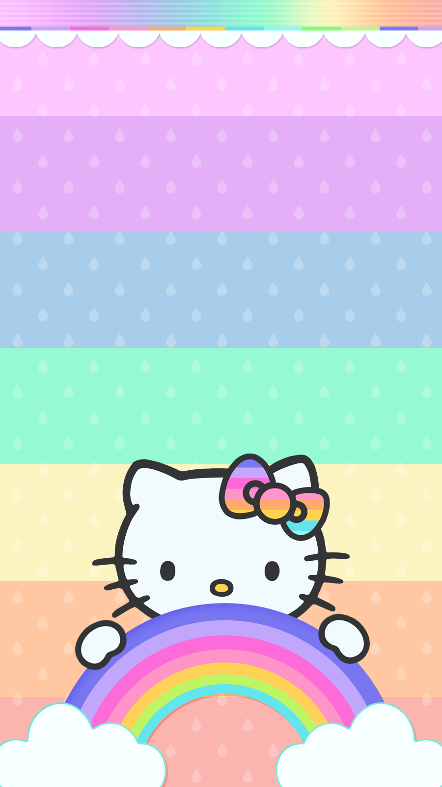 Hello Kitty Rainbow Wallpaper Desktop Amazon.com: Trends International
