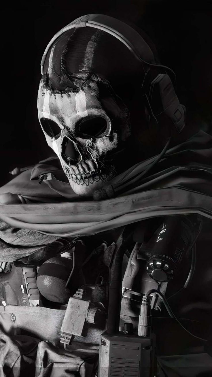 Ghosts Wallpaper 761297 Cool Ghost COD 4K IPhone Wallpapers