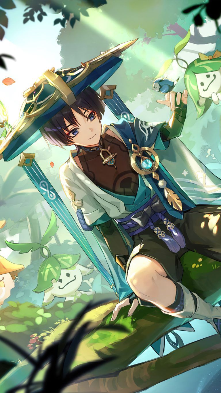 Chibi Wanderer Genshin Impact Wallpapers - Wallpaper Cave