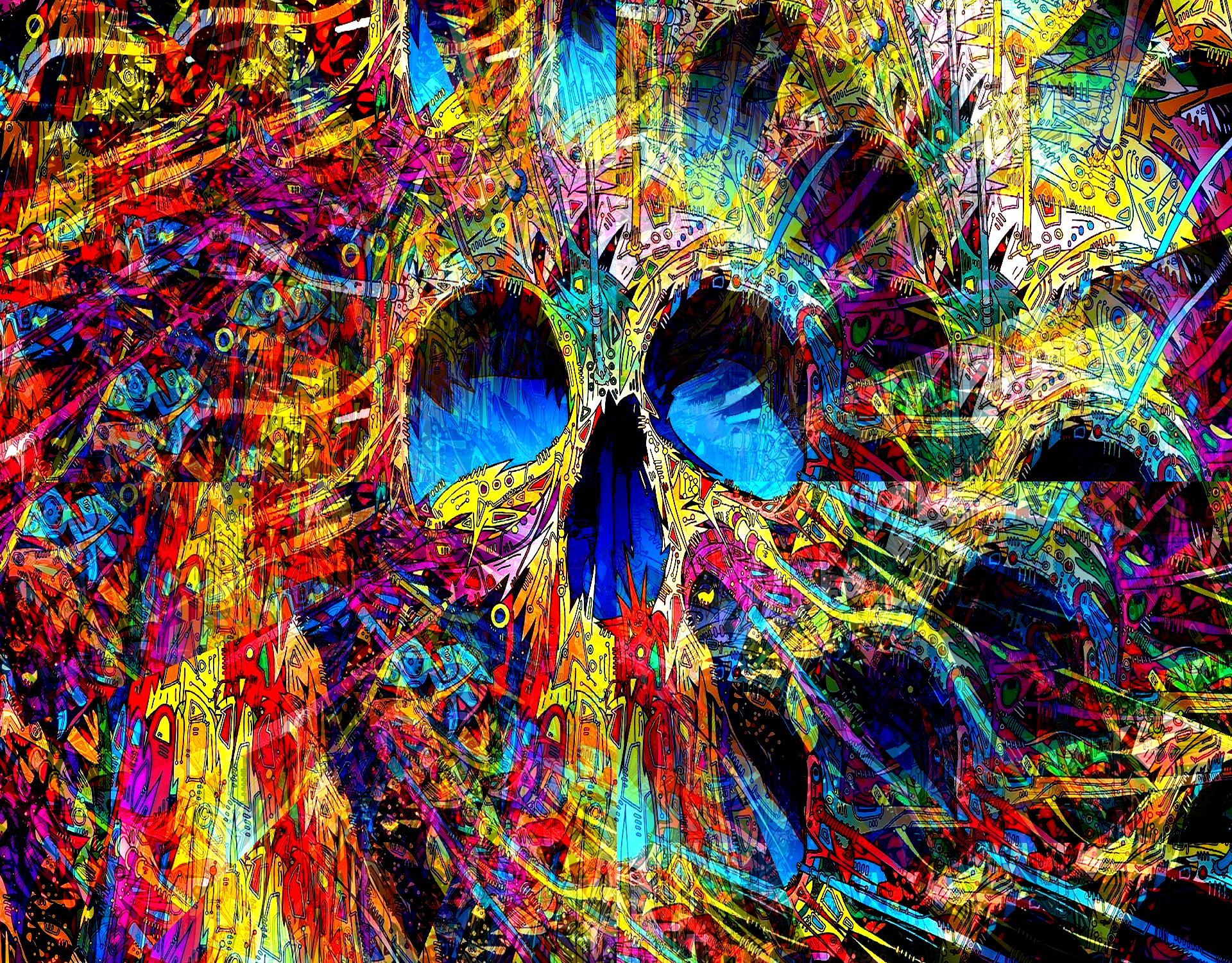 Trippy Skull Wallpapers - Wallpaper Cave