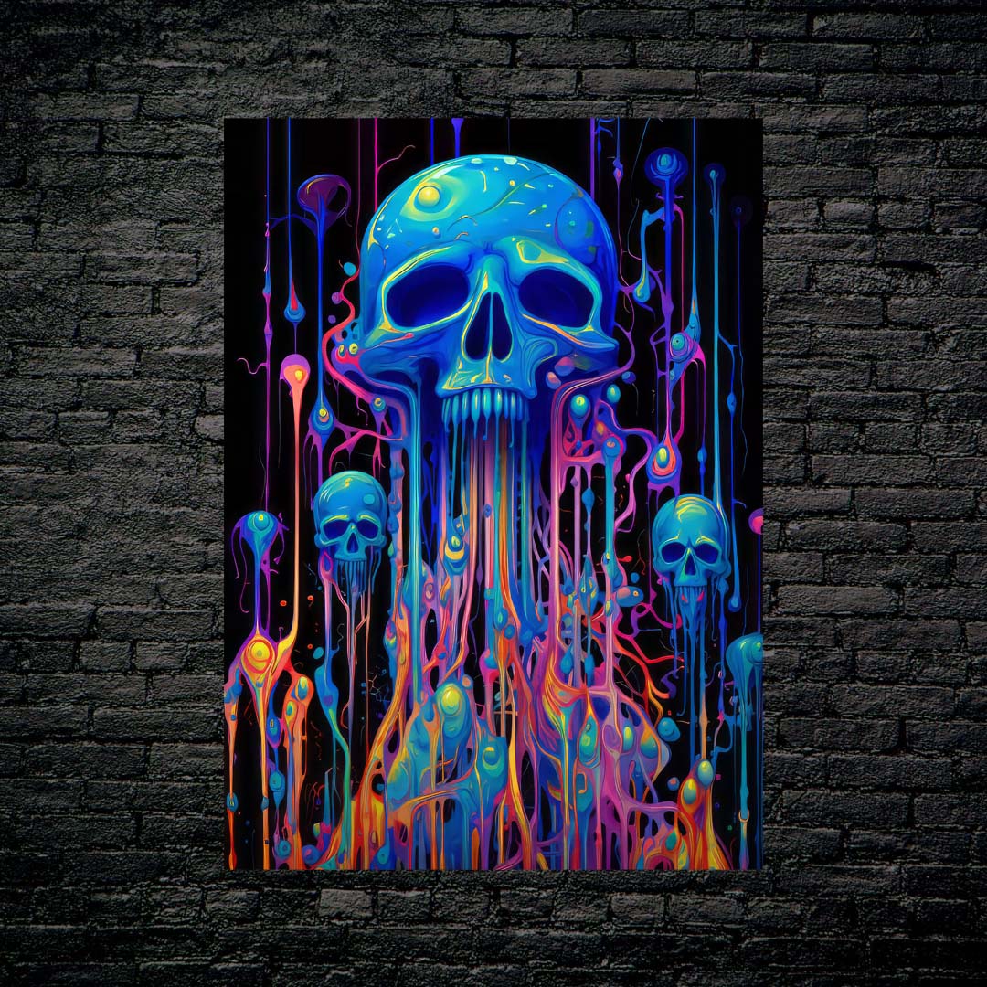 Trippy Skull Wallpapers - Wallpaper Cave