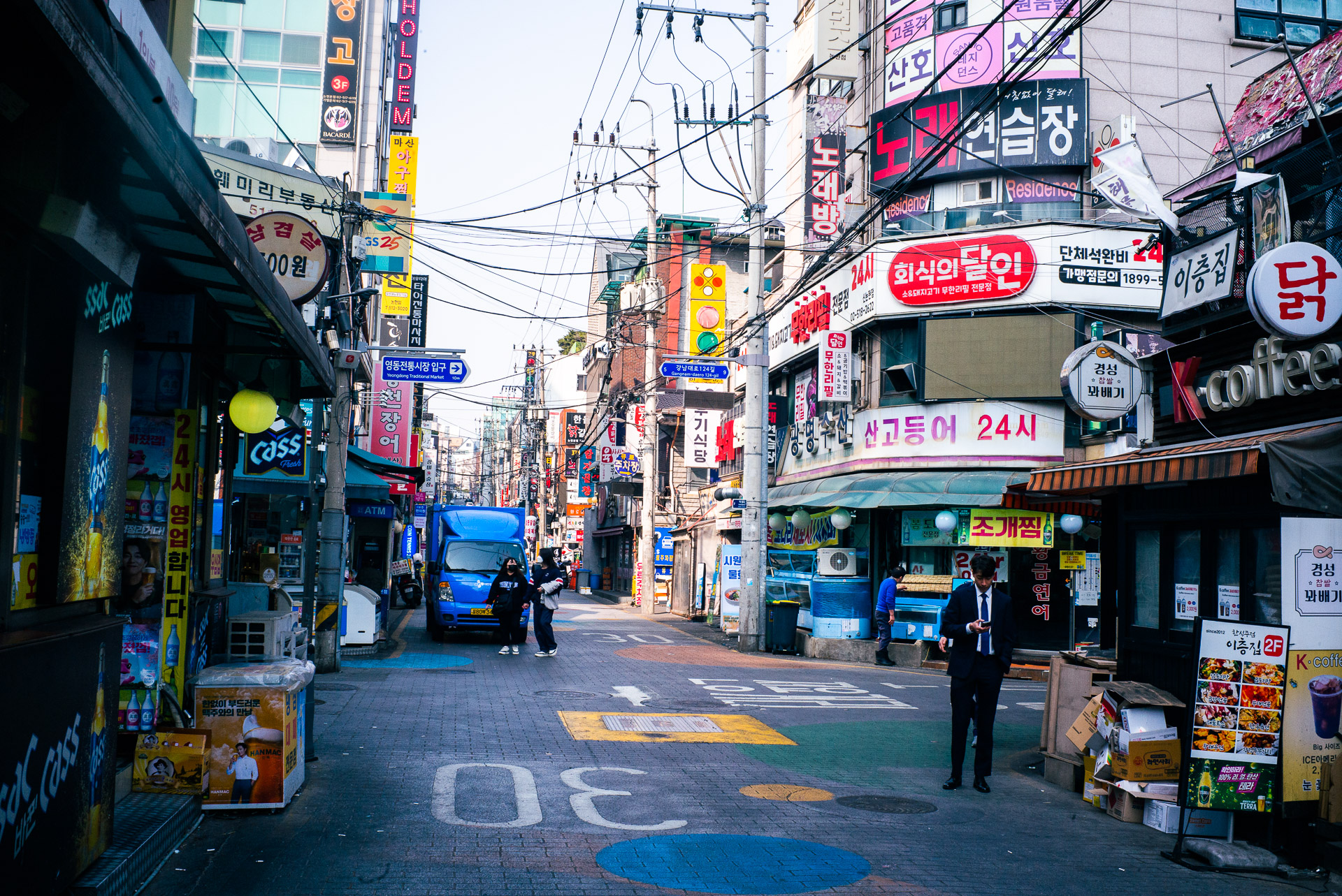 Seoul Street Wallpapers - Wallpaper Cave