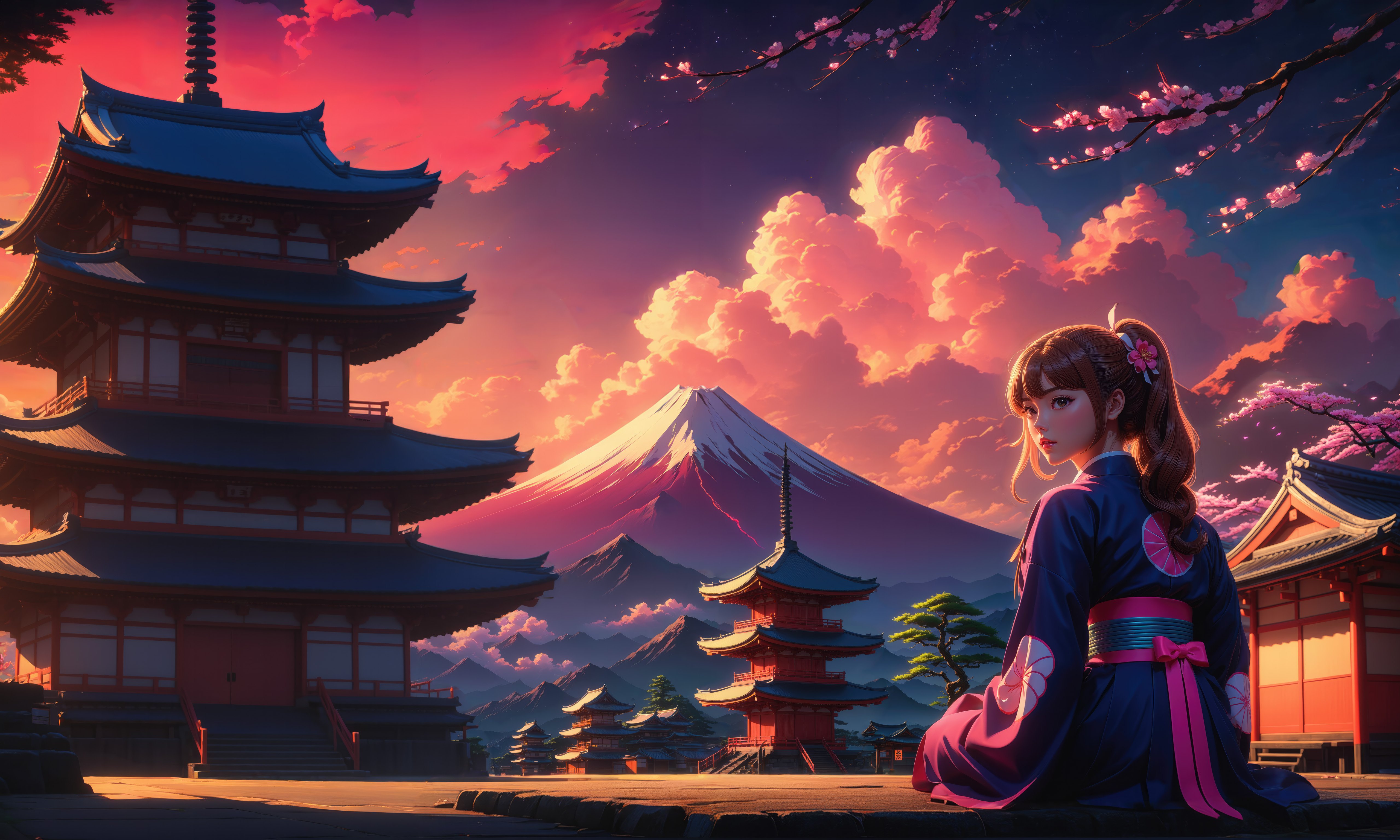 Japanese Anime Girl 4k Wallpapers - Wallpaper Cave