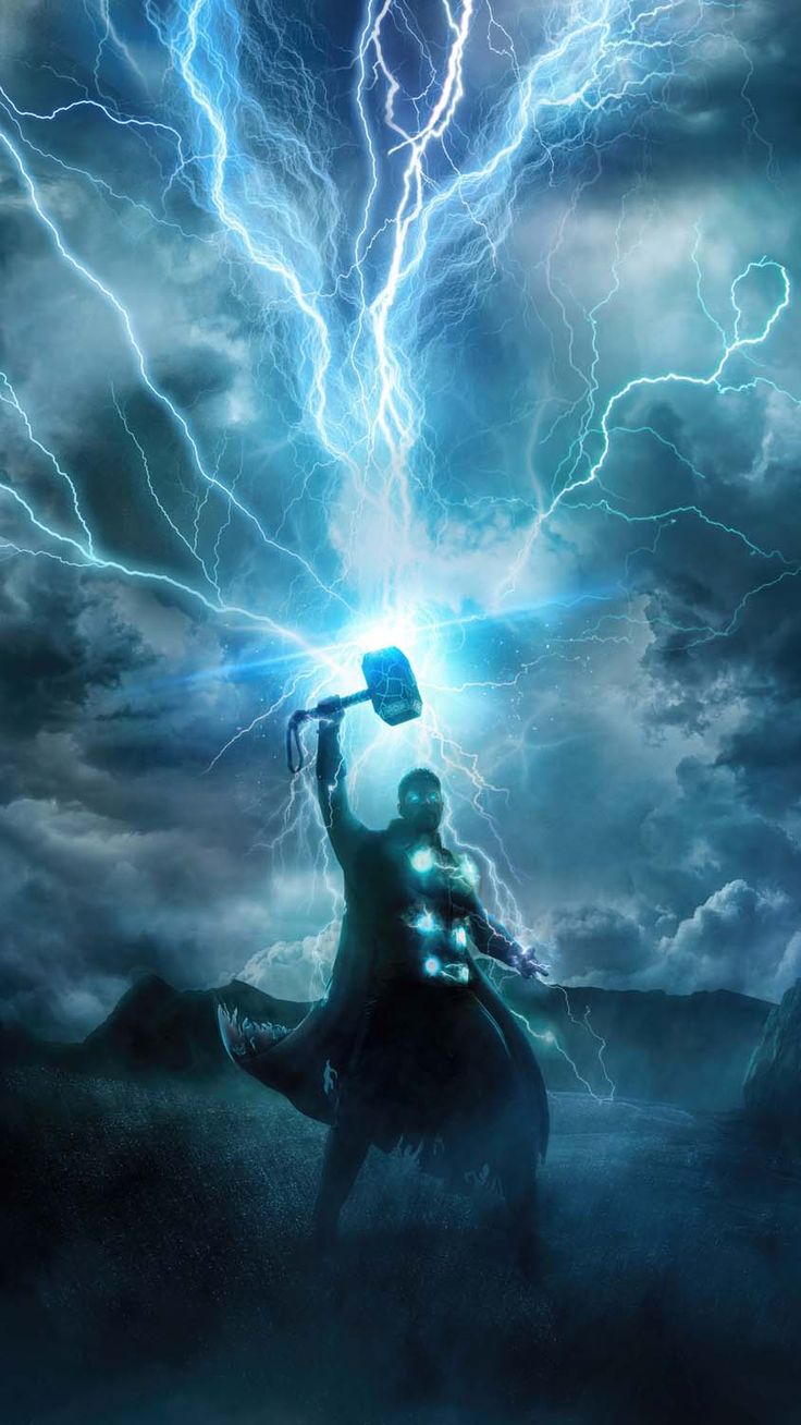 Thor Hammer Lightning Wallpapers - Wallpaper Cave