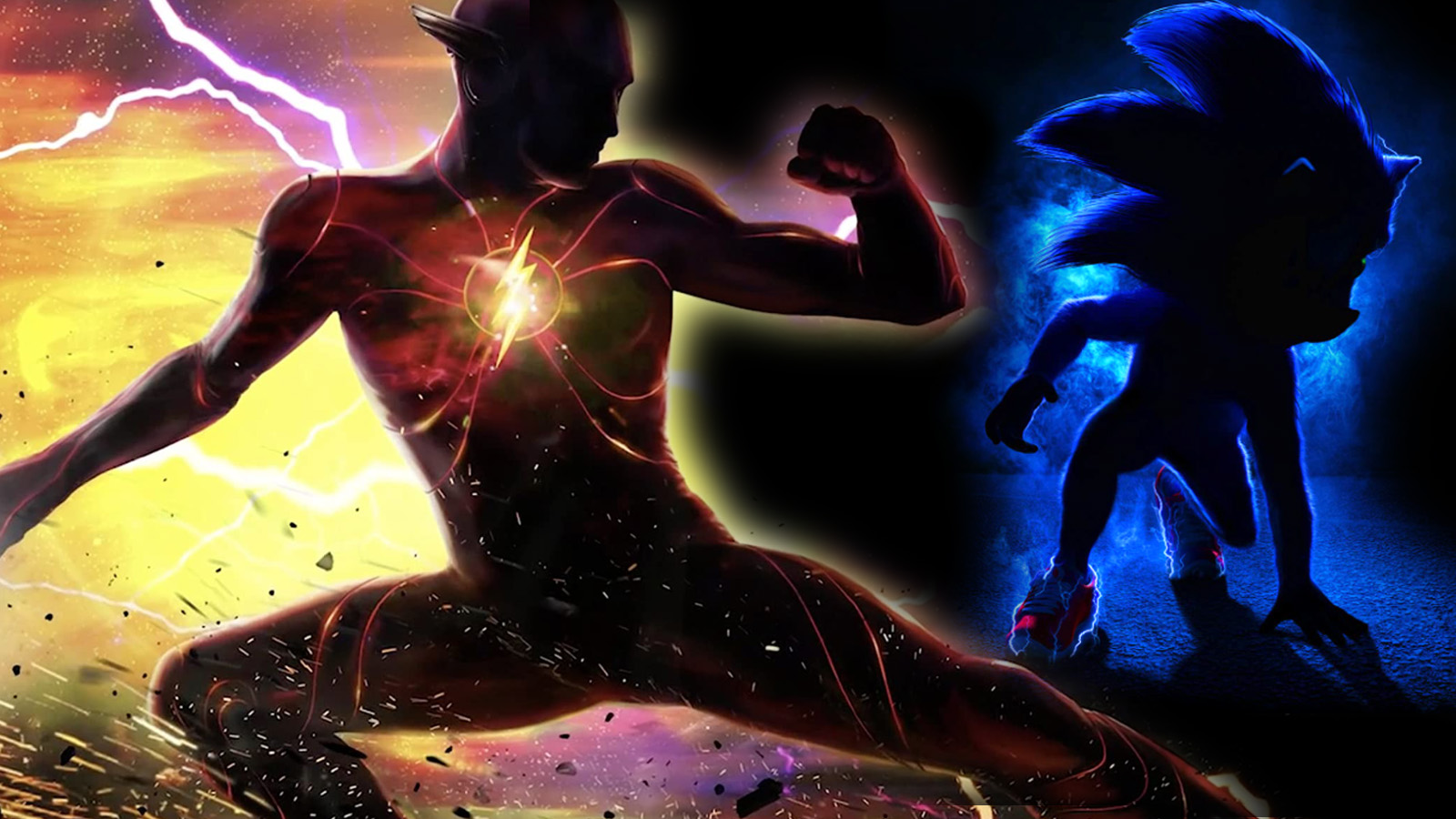 Sonic And Flash Wallpapers - Wallpaper Cave