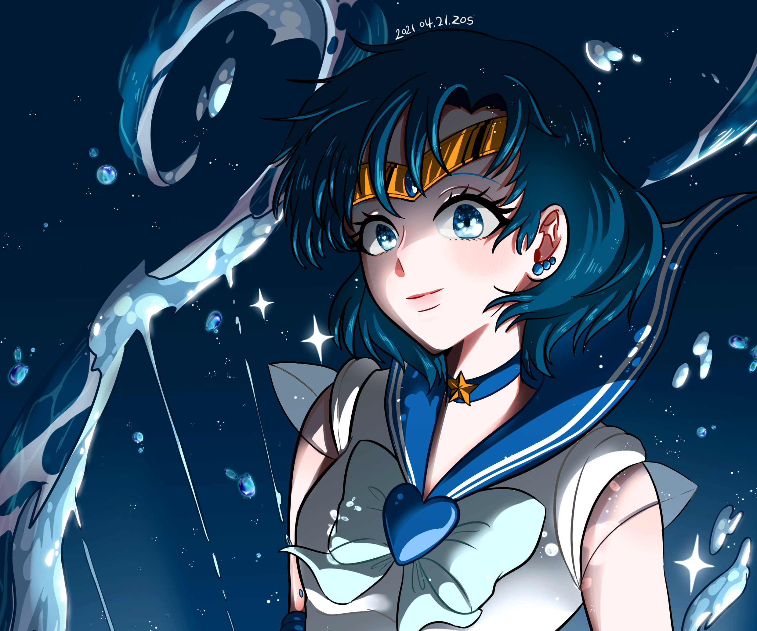 Sailor Mercury Desktop Wallpapers - Wallpaper Cave