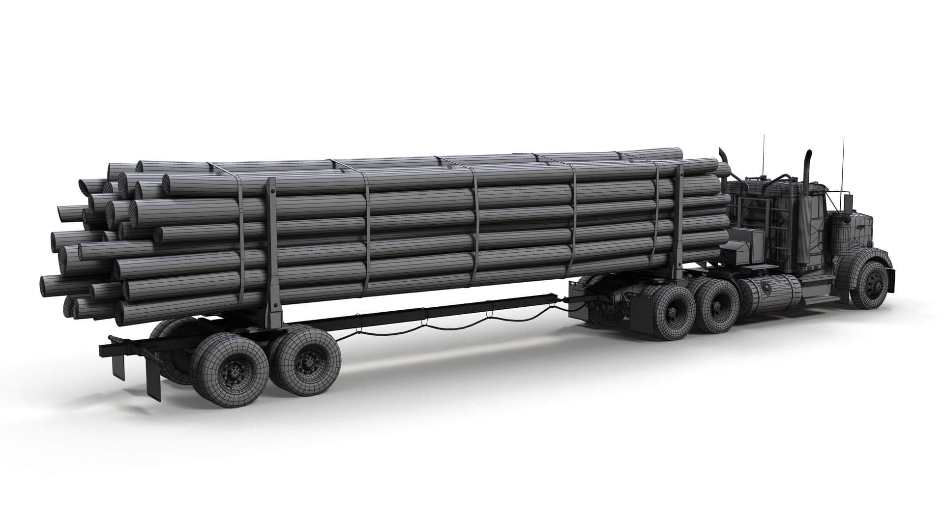 Logging Semi Trucks Wallpapers - Wallpaper Cave