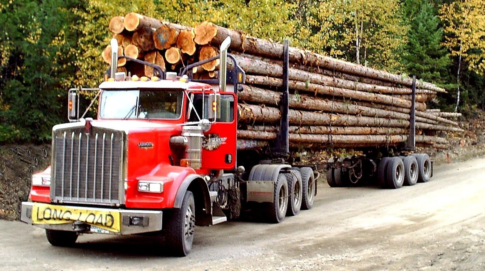 Logging Semi Trucks Wallpapers - Wallpaper Cave