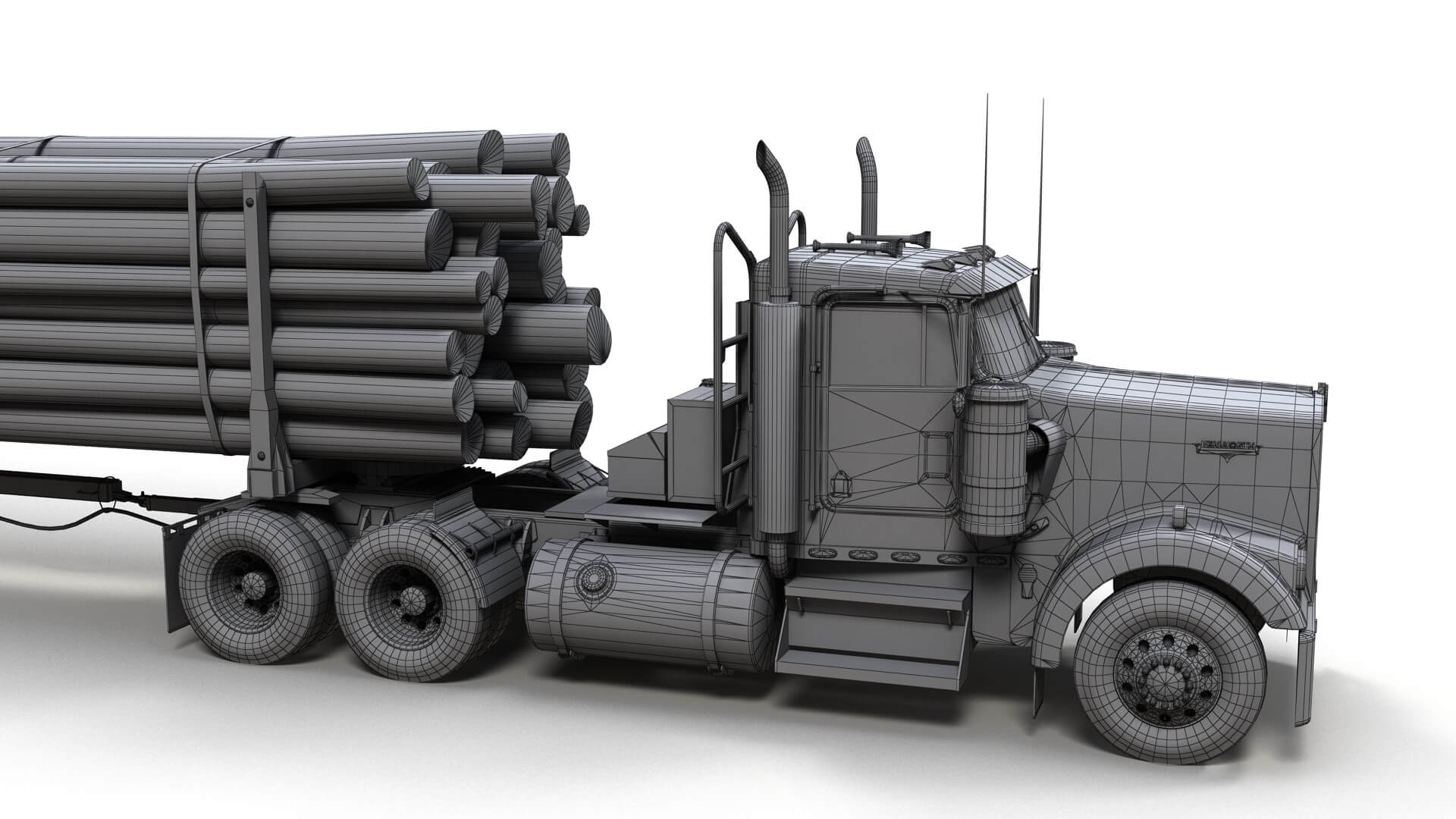 Logging Semi Trucks Wallpapers - Wallpaper Cave