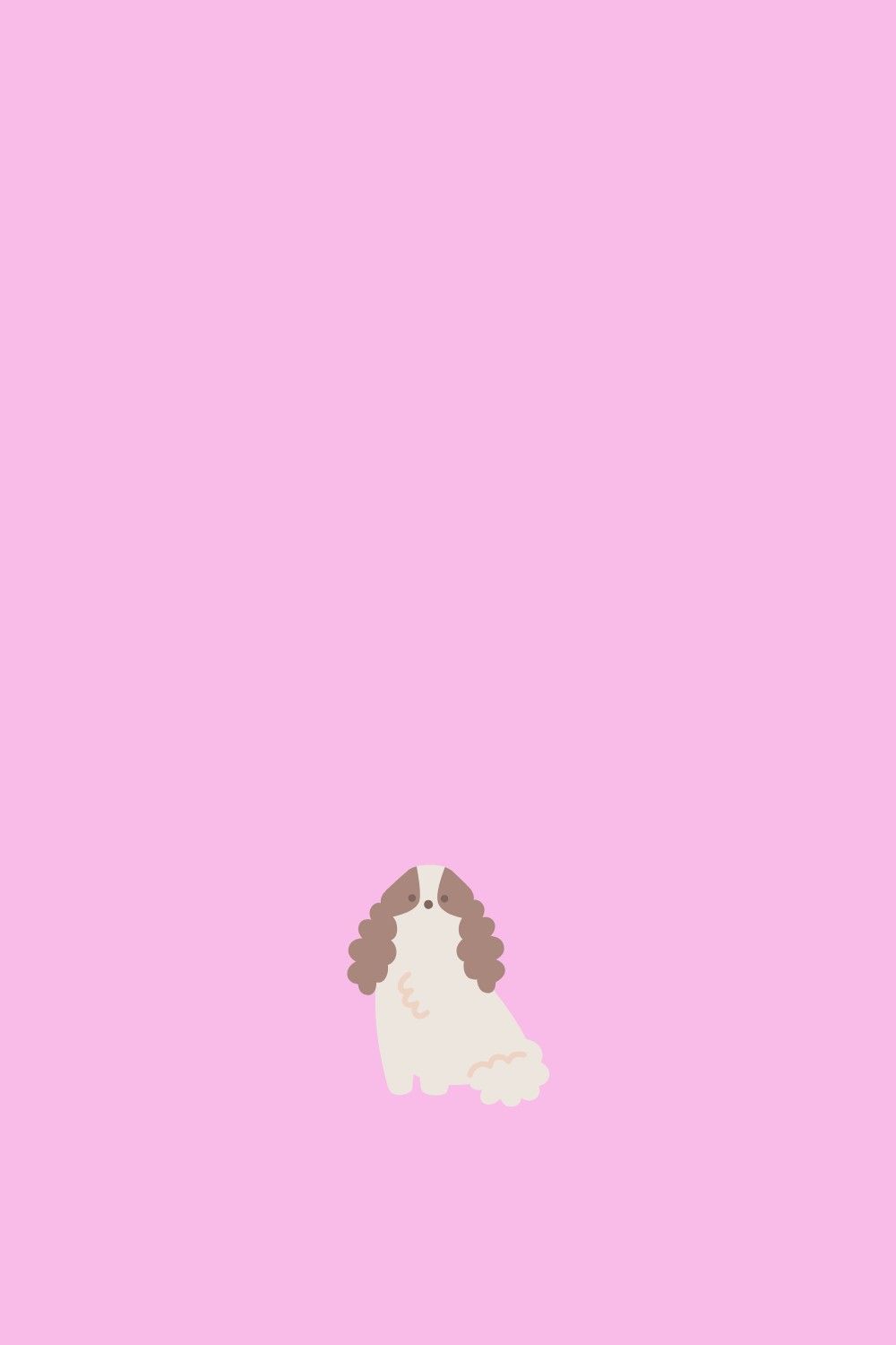 Pink Aesthetic Dog Wallpapers - Wallpaper Cave