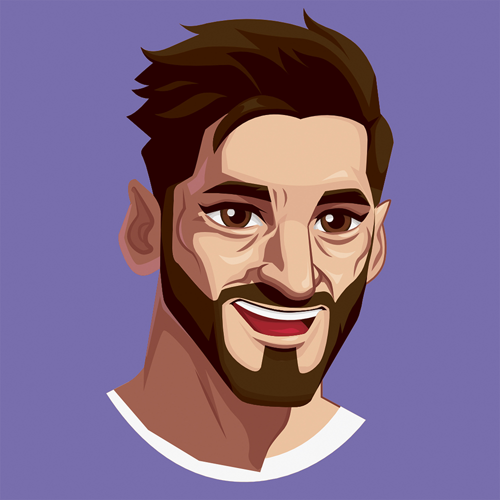 Messi Vector Wallpapers - Wallpaper Cave