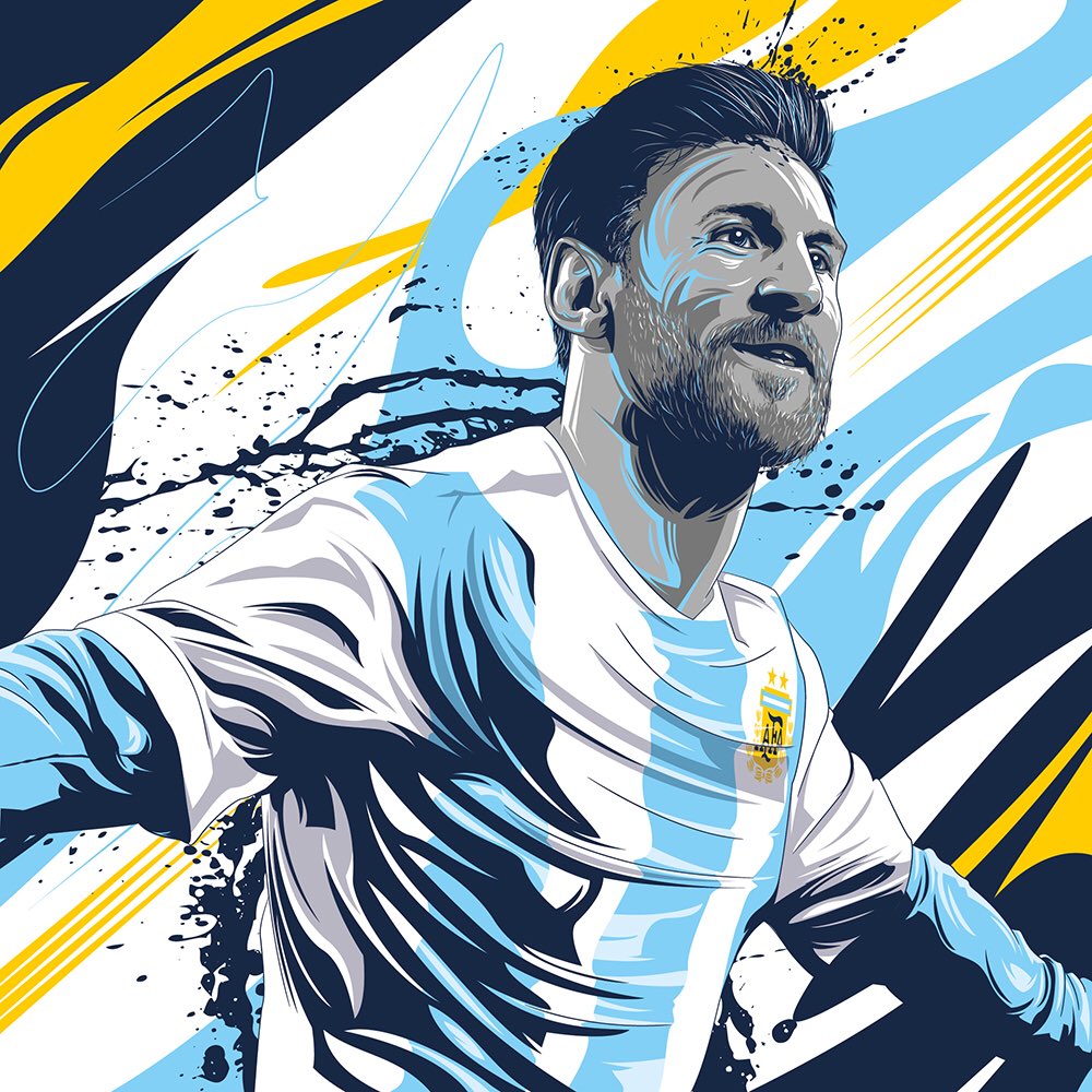 Messi Vector Wallpapers - Wallpaper Cave