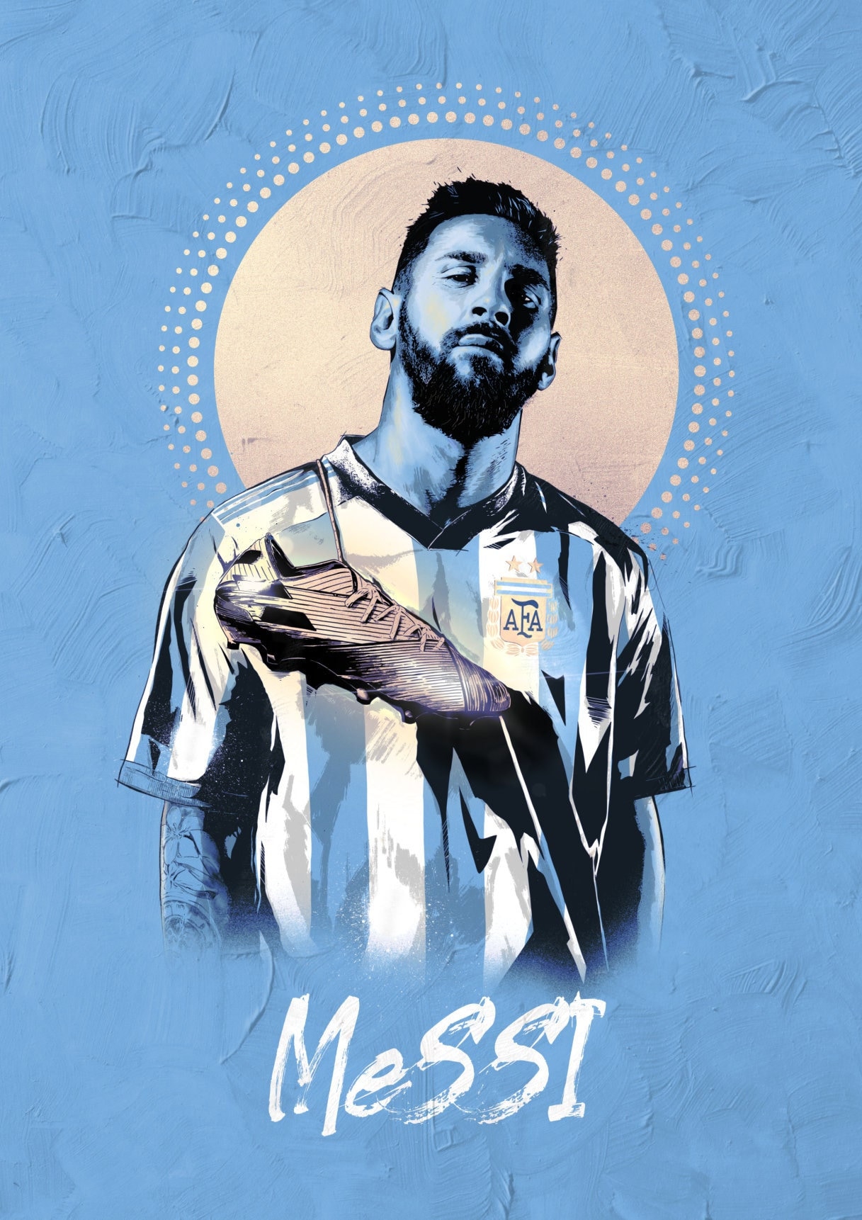 Messi Vector Wallpapers - Wallpaper Cave