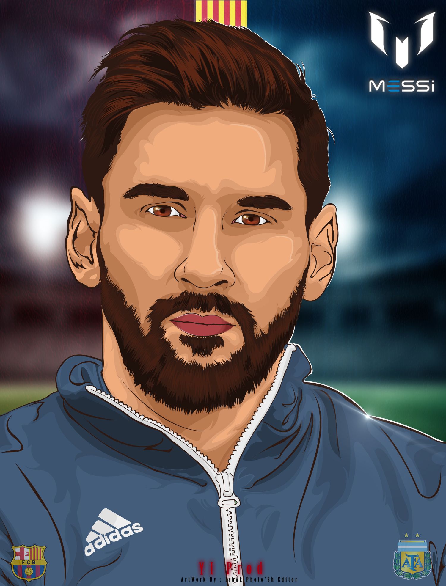 Messi Vector Wallpapers - Wallpaper Cave