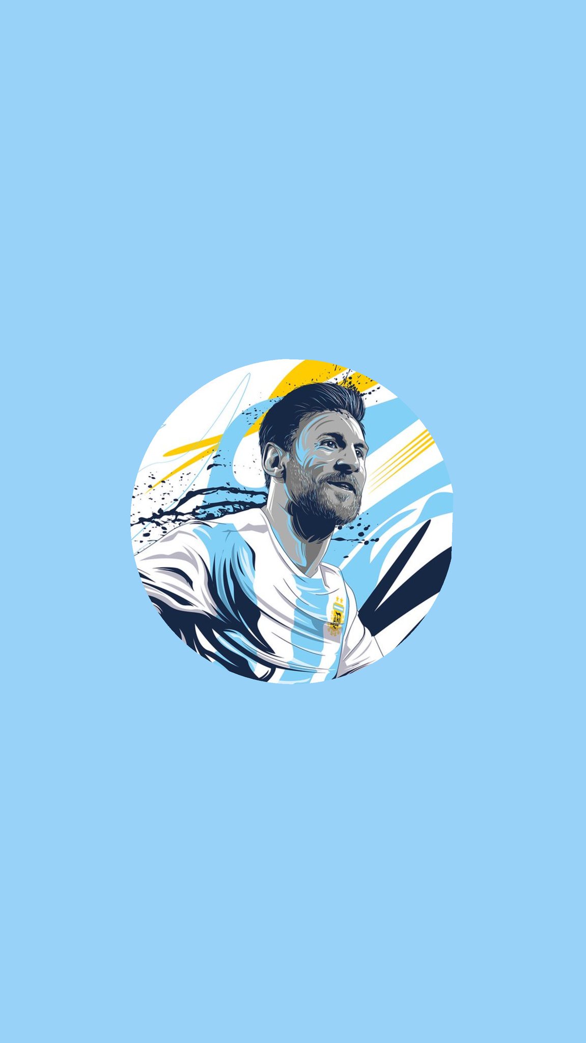 Messi Vector Wallpapers - Wallpaper Cave