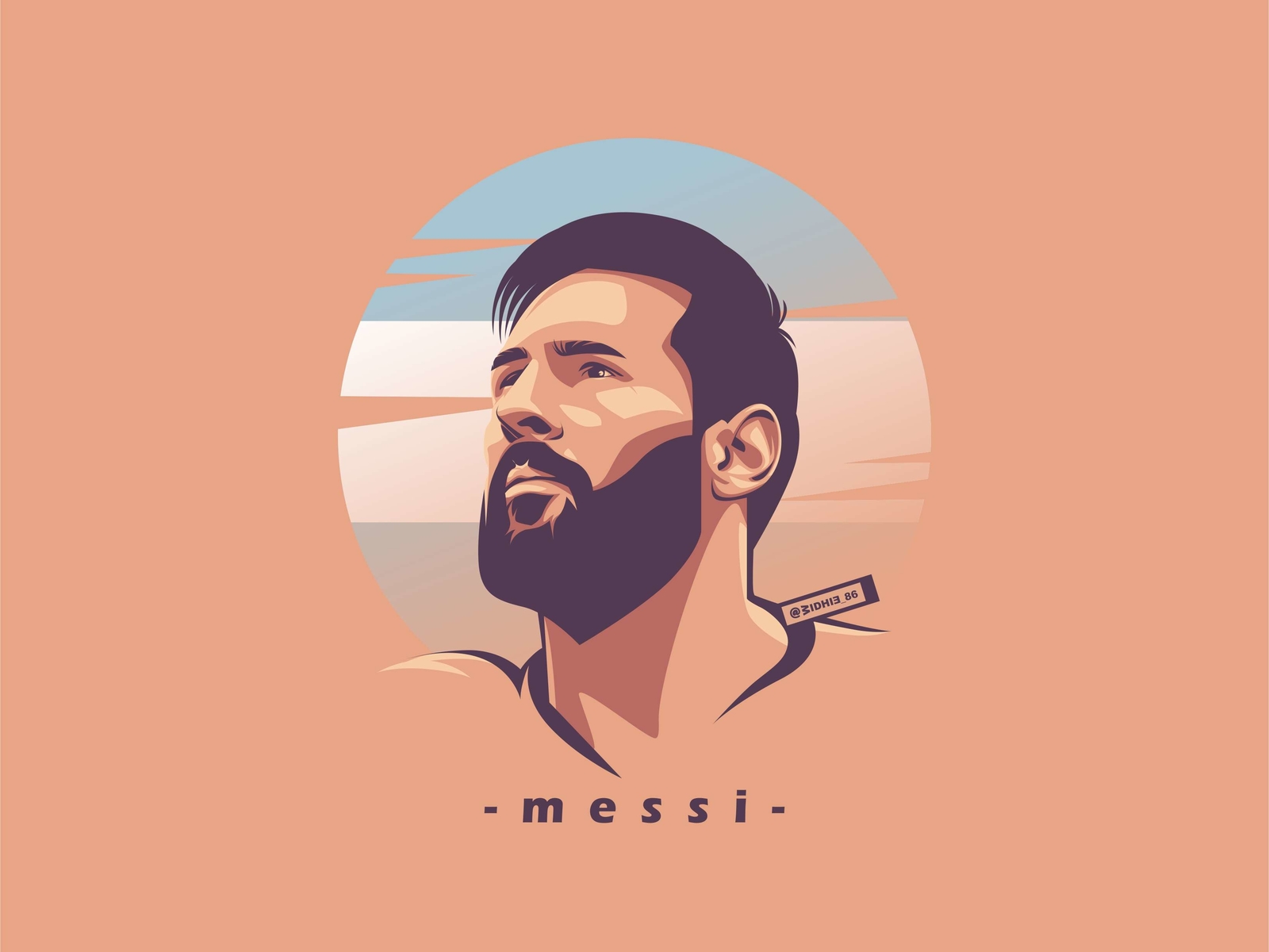 Messi Vector Wallpapers - Wallpaper Cave