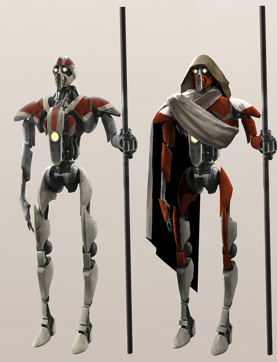 Star Wars Jedi Survivor Battle Droids Wallpapers - Wallpaper Cave