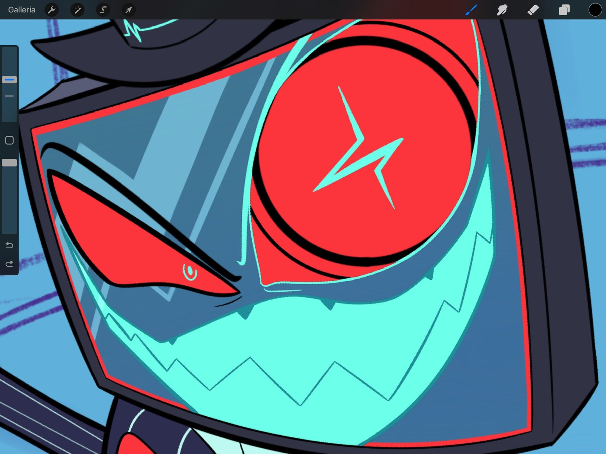 Hazbin Hotel Vox Face Desktop Wallpapers - Wallpaper Cave