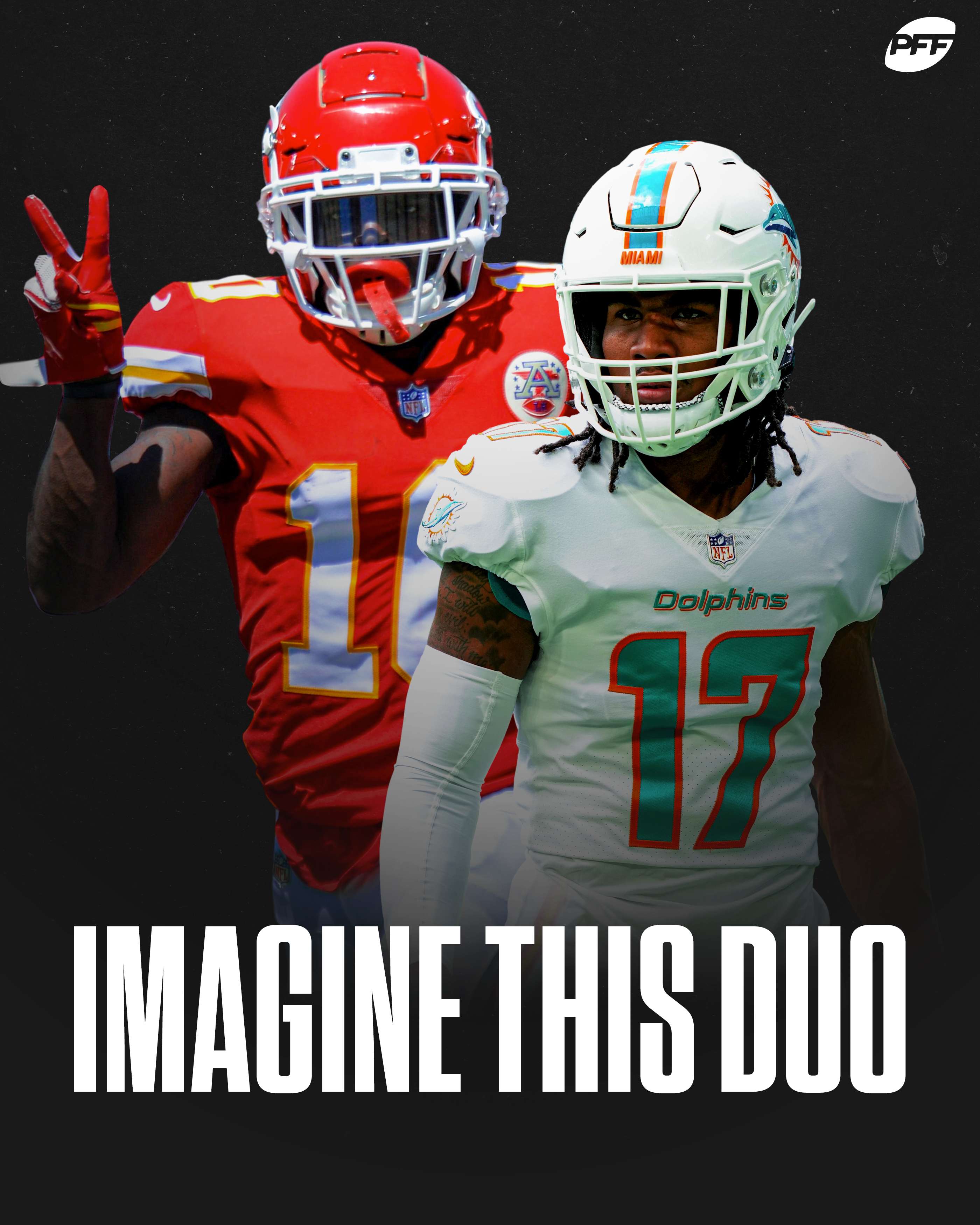 Tyreek Hill And Jaylen Waddle Wallpapers - Wallpaper Cave