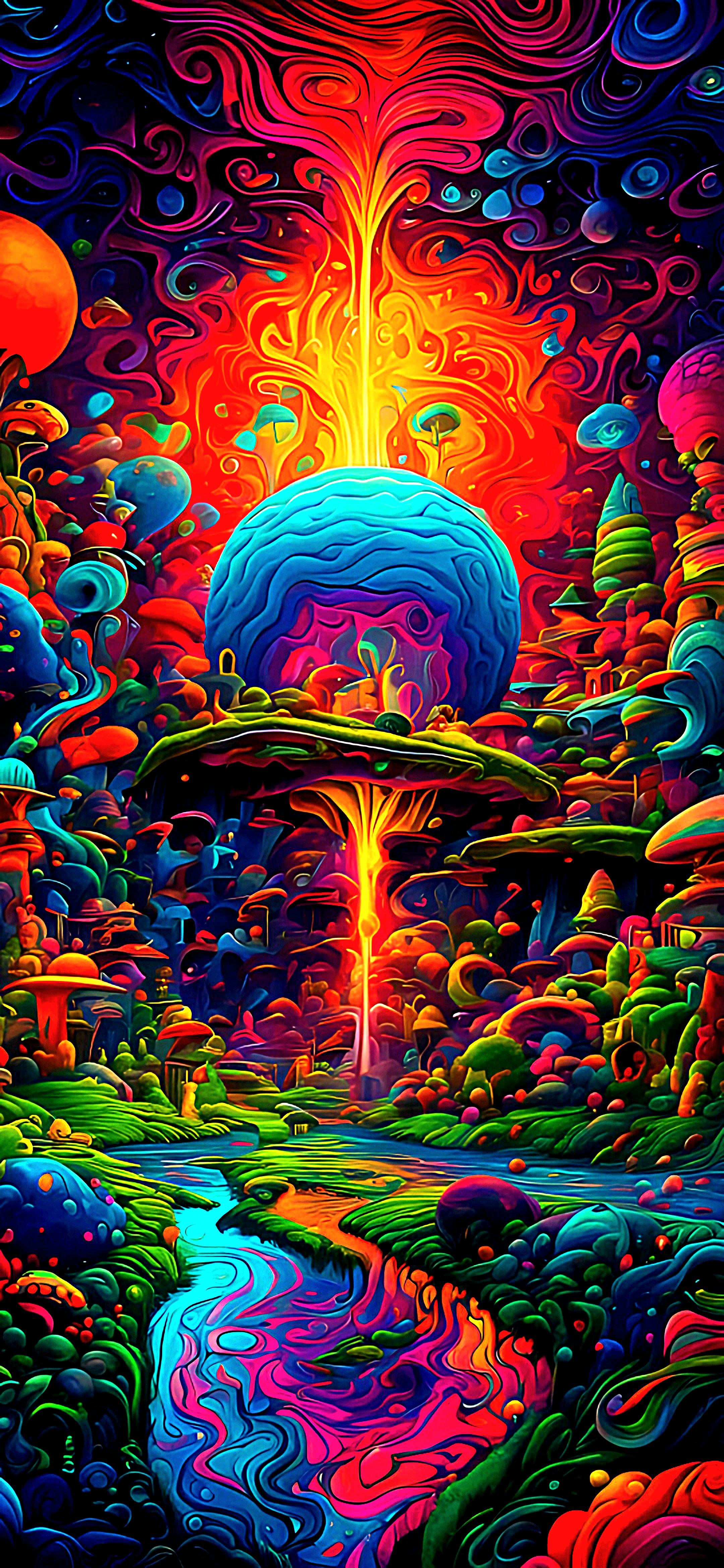 iPhone Psychedelic Wallpapers - Wallpaper Cave