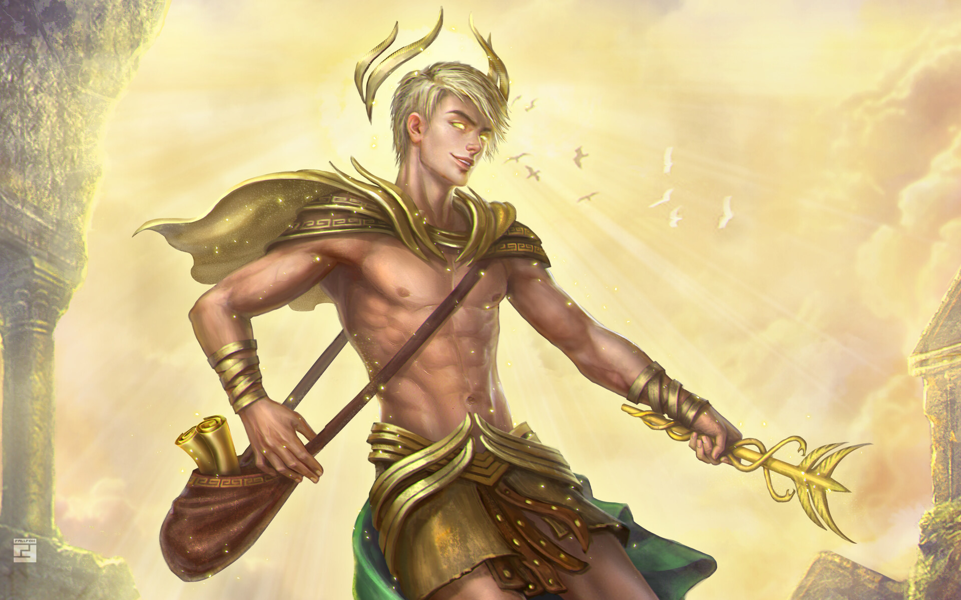 Hermes Greek God Wallpaper