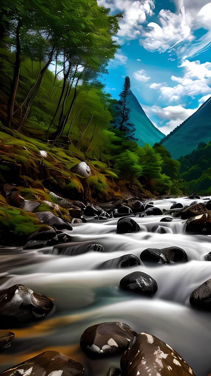 iPhone River Wallpapers - Wallpaper Cave