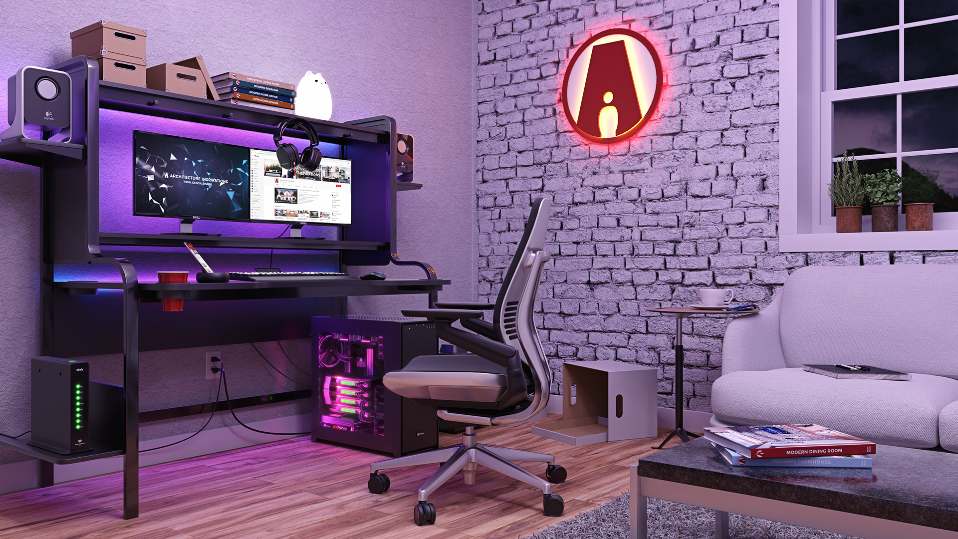 Room Gamer Wallpapers - Wallpaper Cave