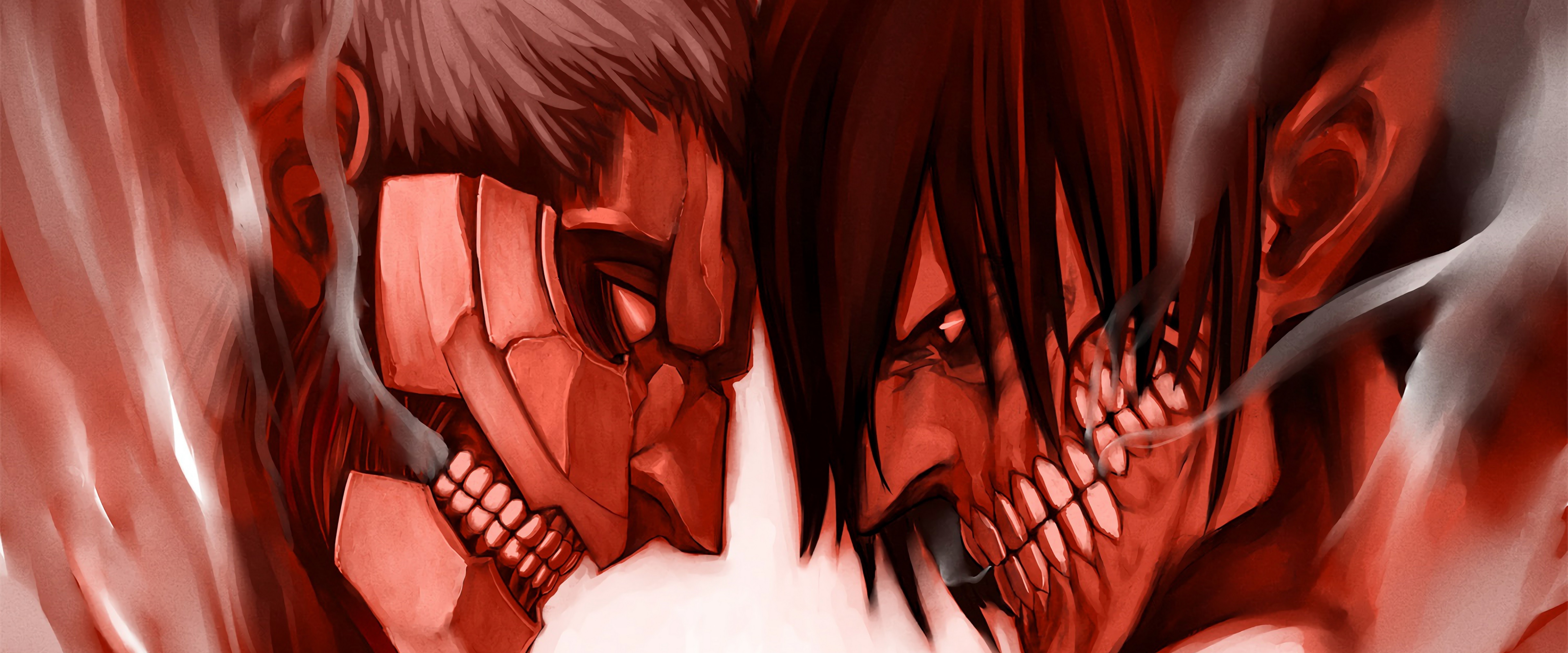 Attack On Titan Dual Monitor Wallpapers - Wallpaper Cave