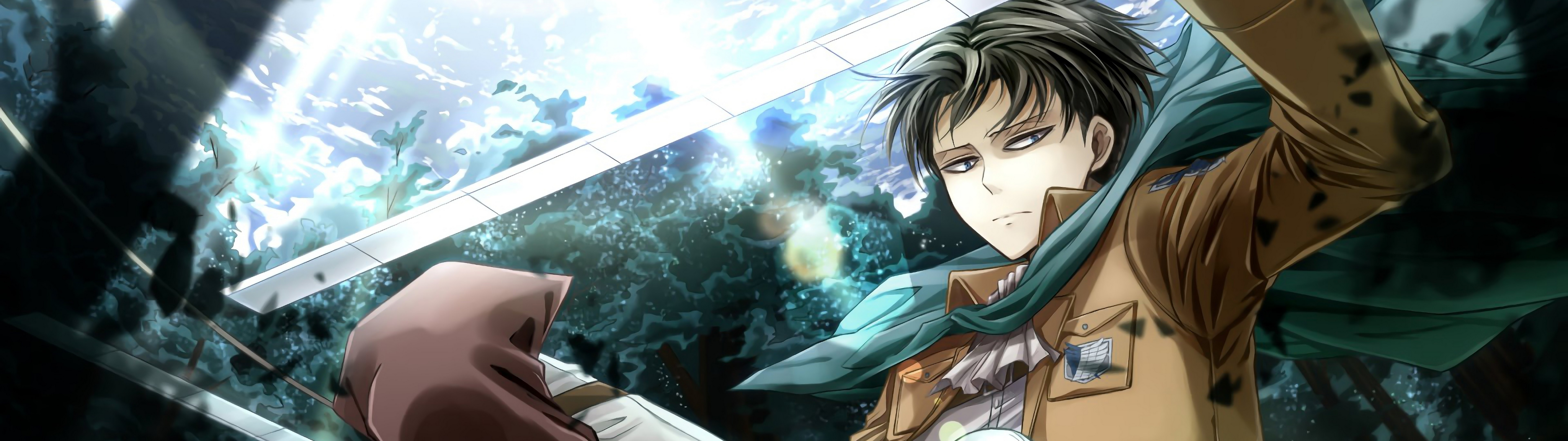 Attack On Titan Dual Monitor Wallpapers - Wallpaper Cave