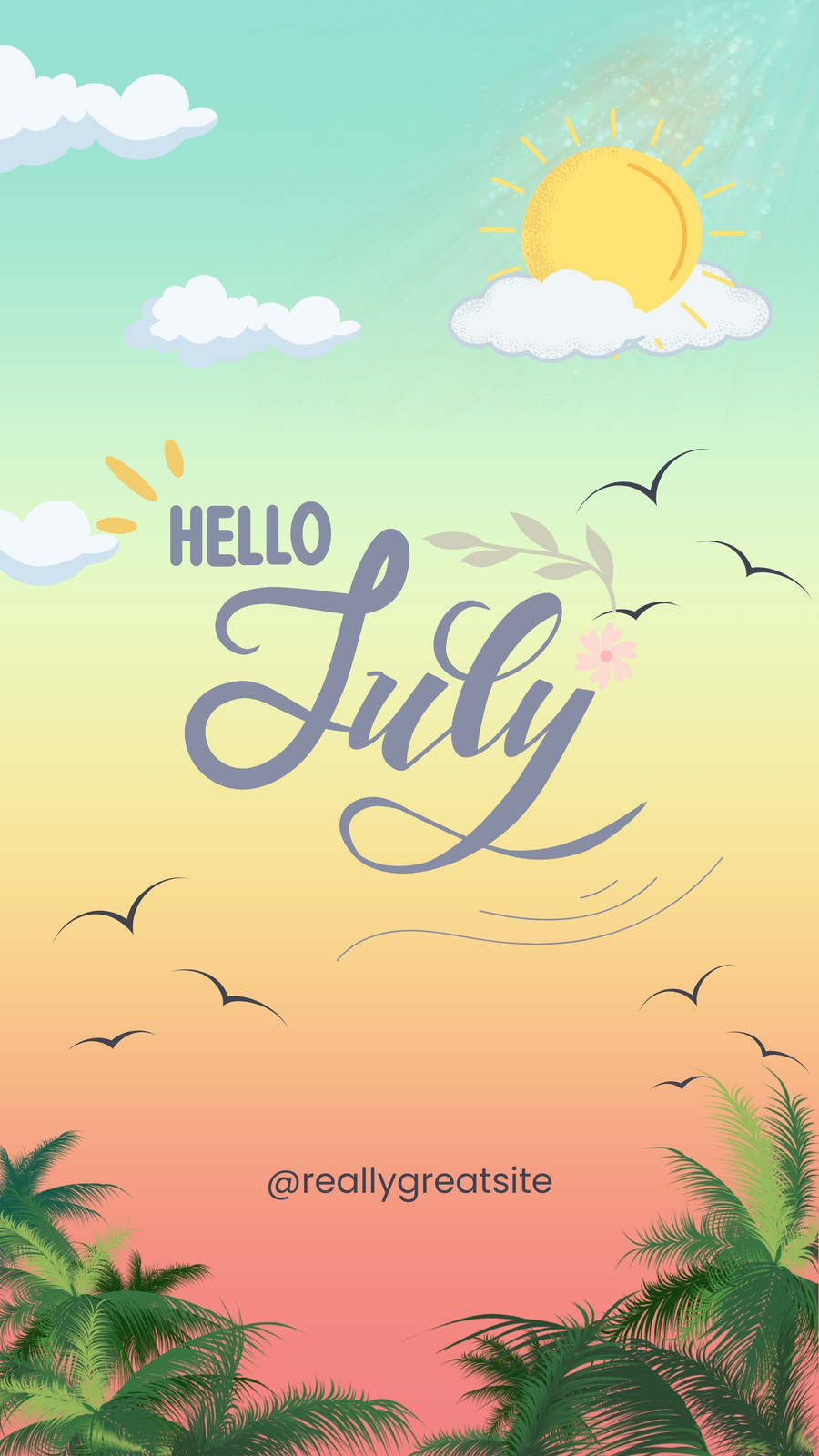 Hello July Wallpapers - Wallpaper Cave