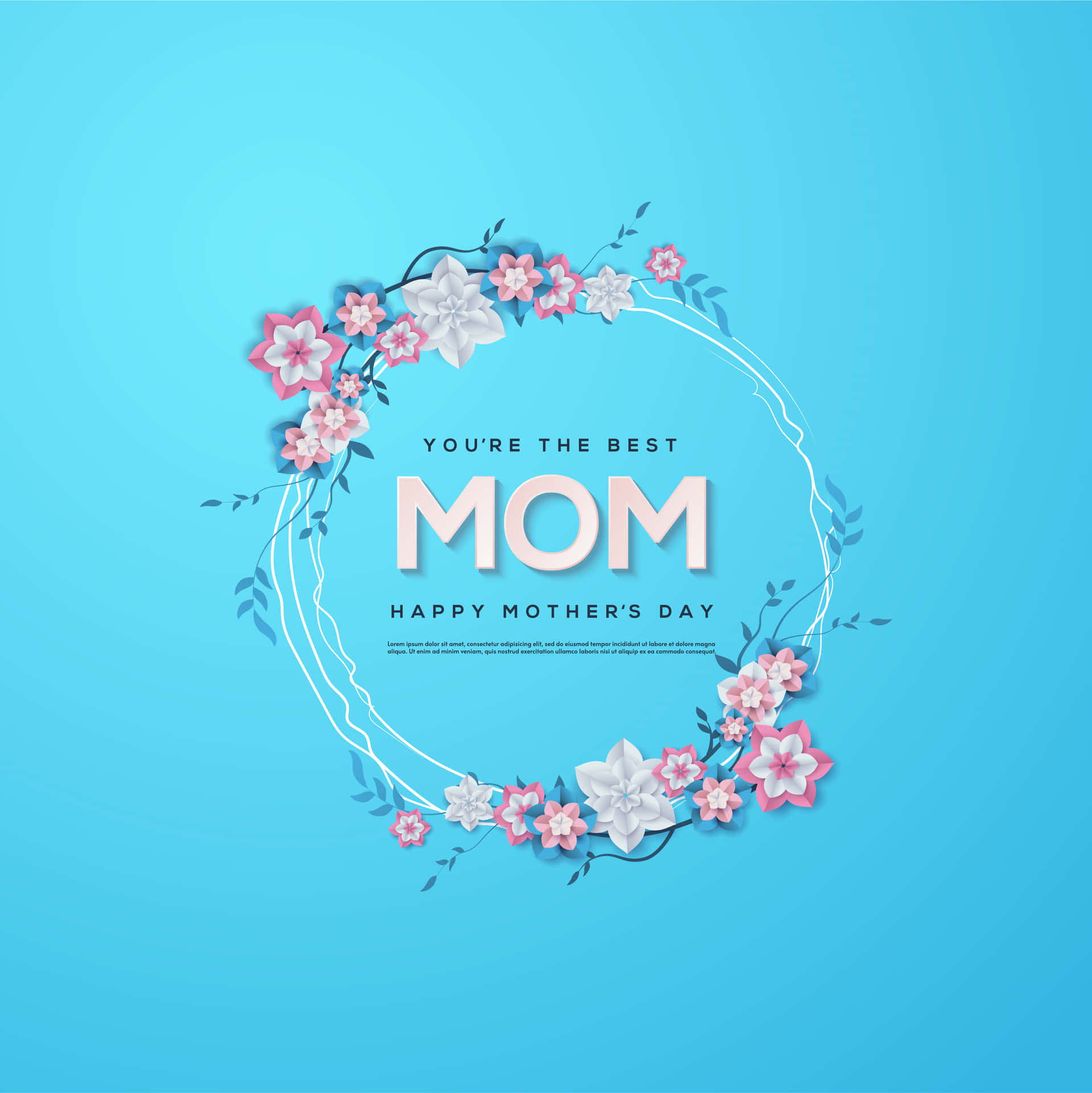 Blue Mother's Day Wallpapers - Wallpaper Cave