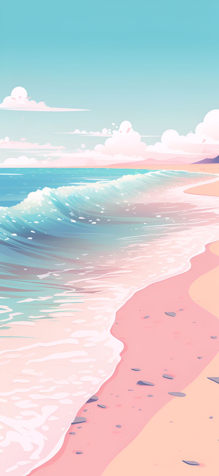 Beach Wallpaper Kawaii