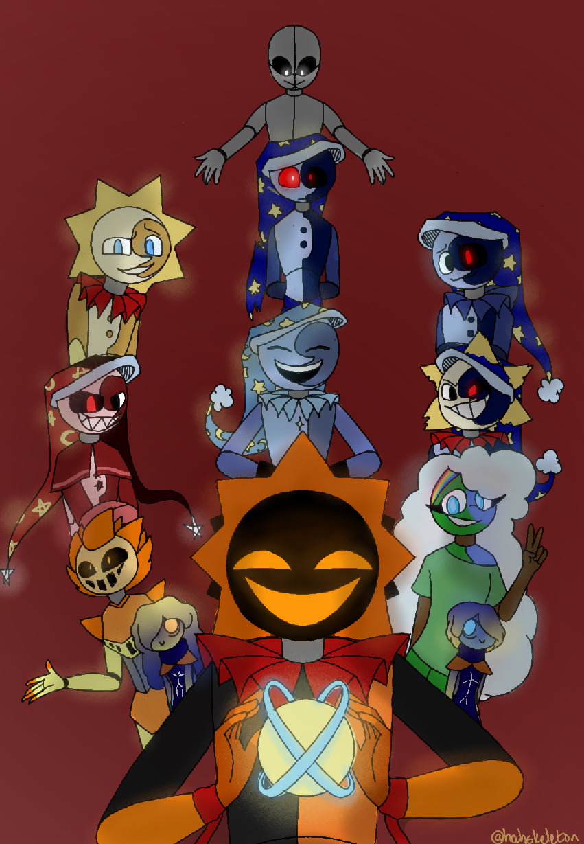 Lunar The Sun And Moon Show Wallpapers - Wallpaper Cave