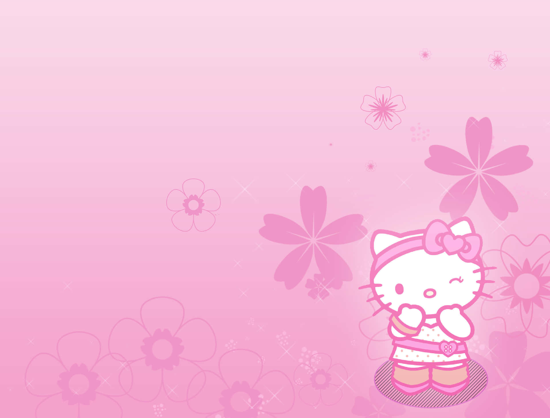 Spring Hello Kitty Laptop Wallpapers - Wallpaper Cave
