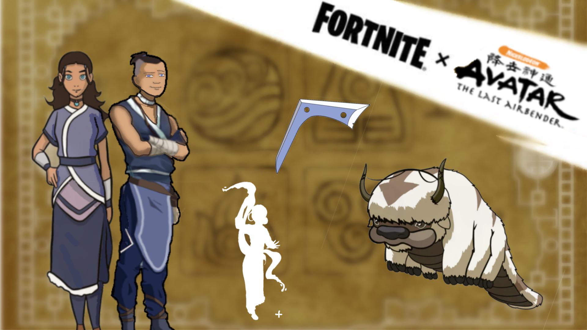 Fortnite Avatar Aang Wallpapers - Wallpaper Cave