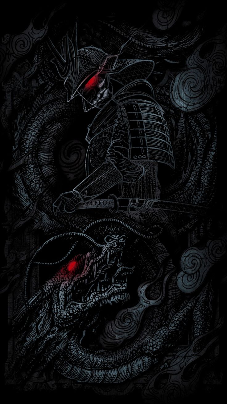 Samurai Vs Dragon Wallpapers - Wallpaper Cave