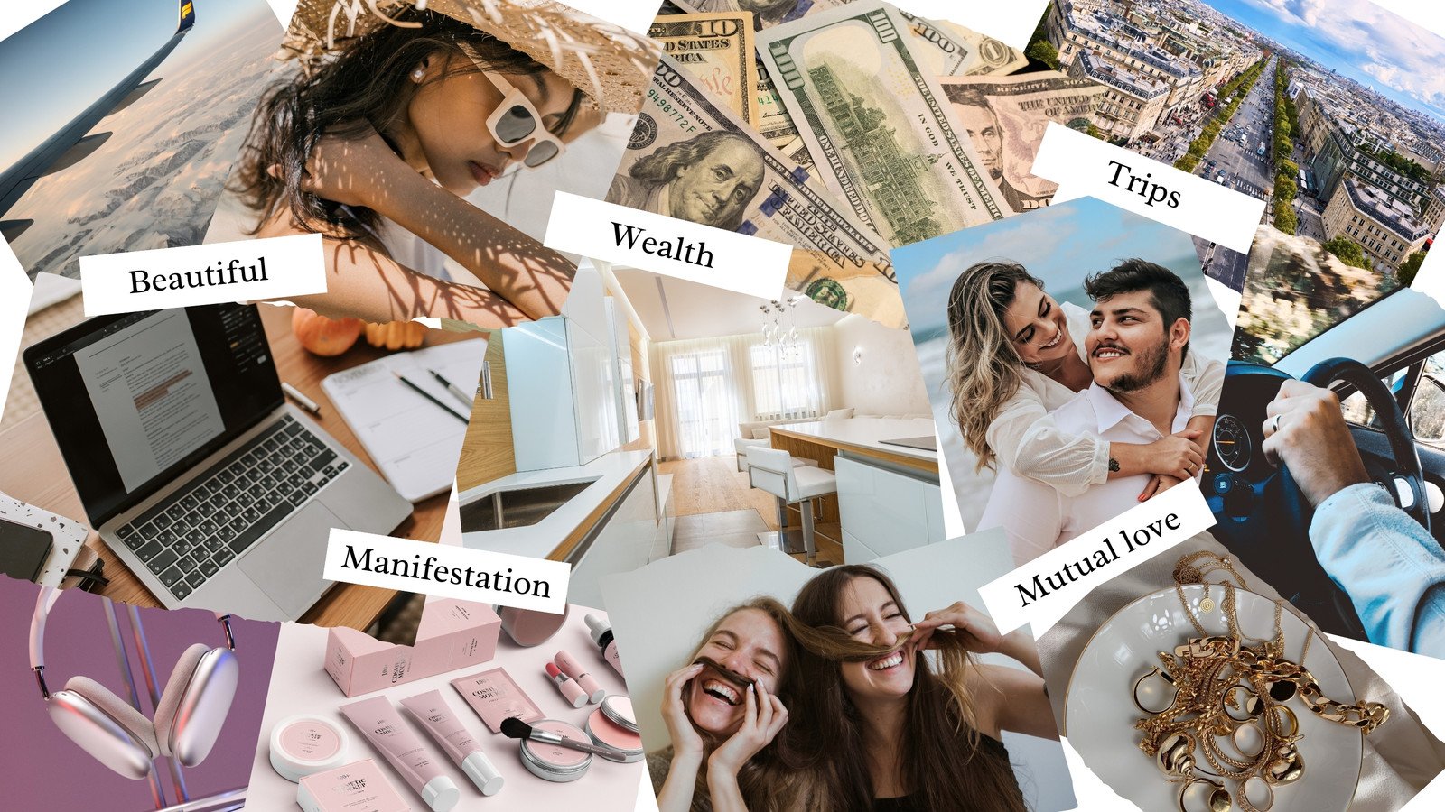 Neutral Collage Desktop Wallpapers - Wallpaper Cave