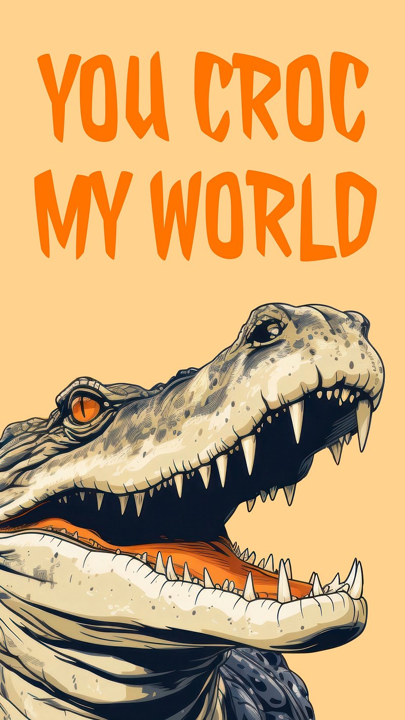 Crocodile Phone Wallpapers - Wallpaper Cave