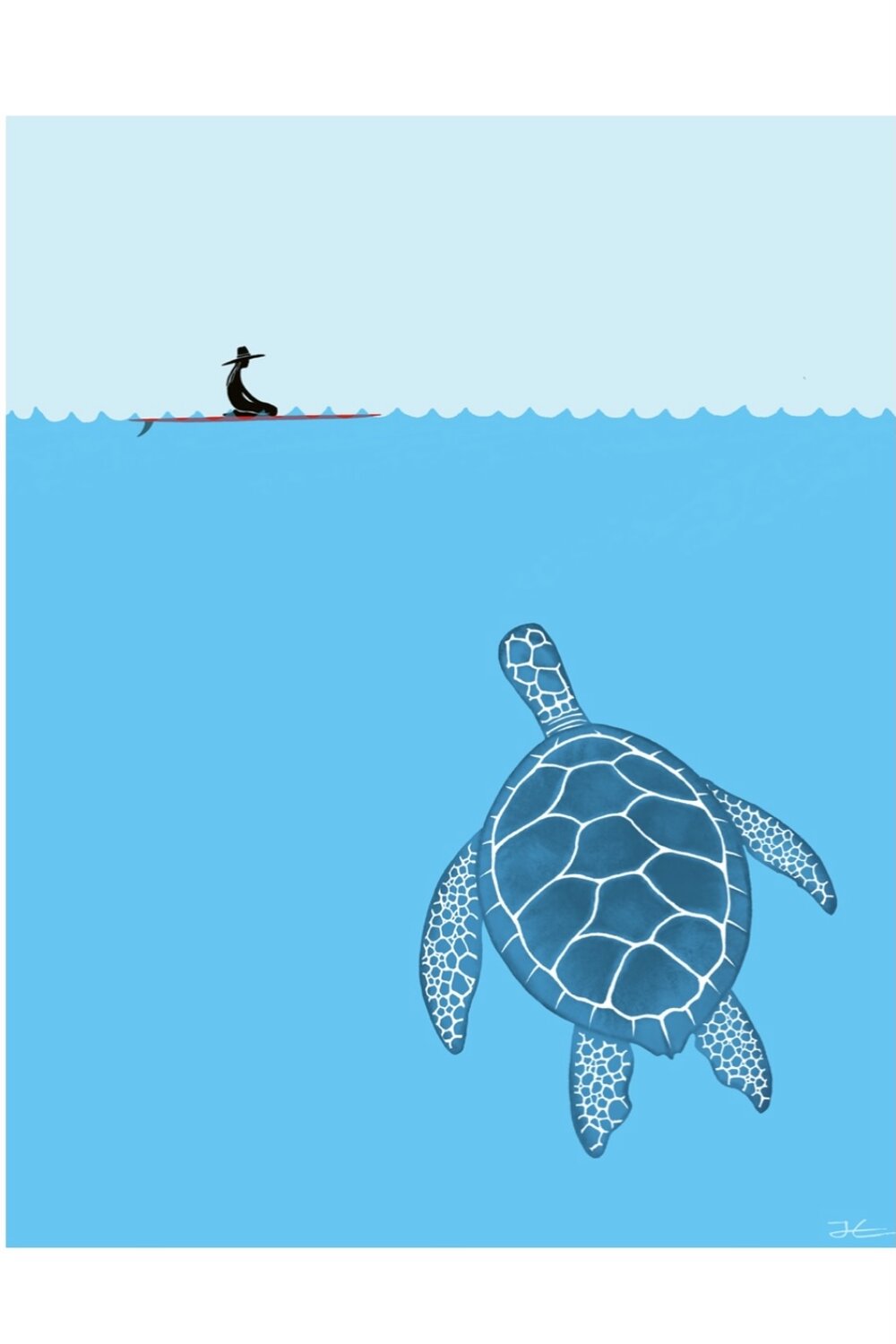 Blue Sea Turtle Wallpapers - Wallpaper Cave