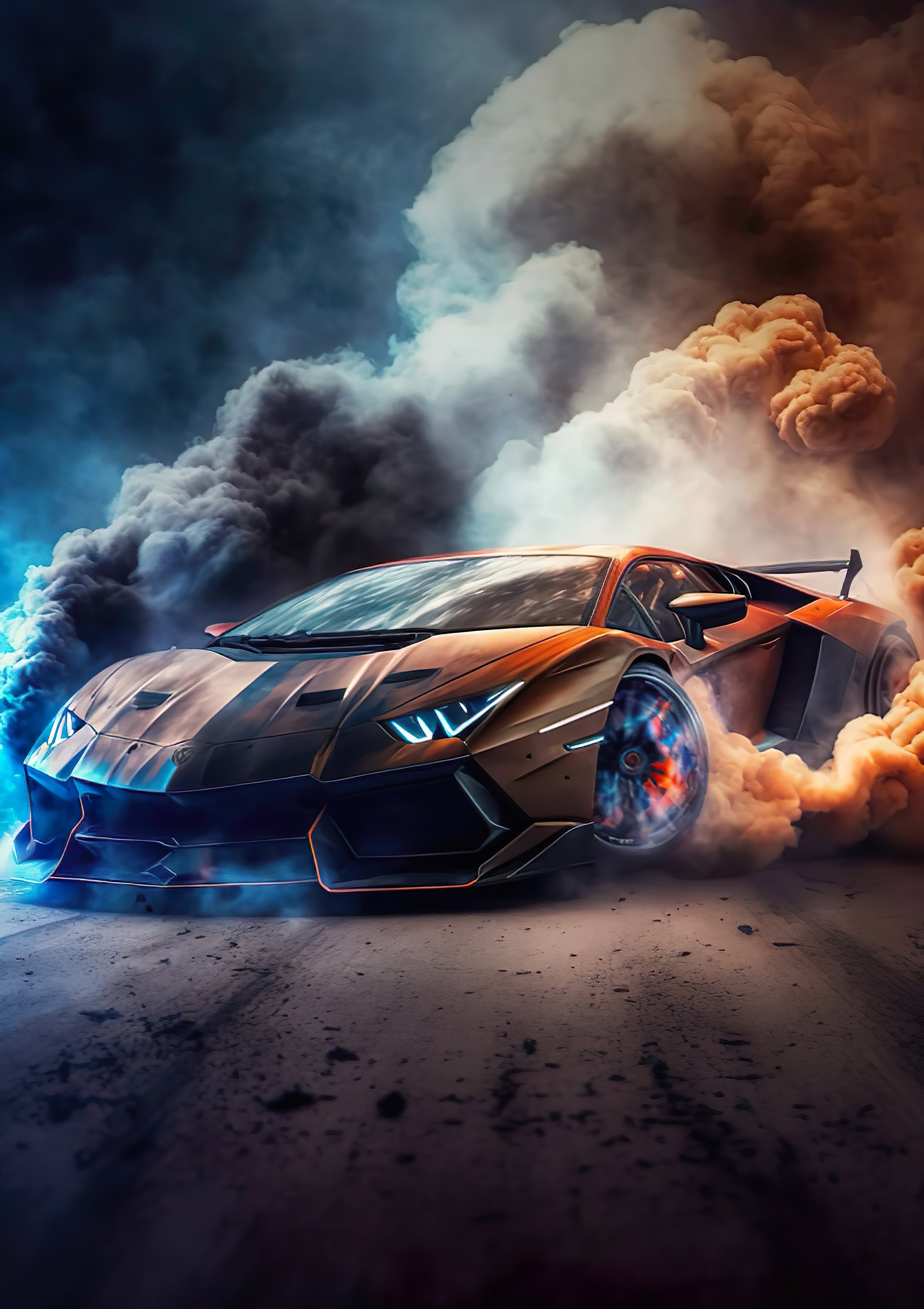 Lamborghini Smoke Wallpapers - Wallpaper Cave