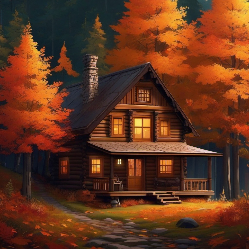 Autumn Cabin Wallpapers - Wallpaper Cave