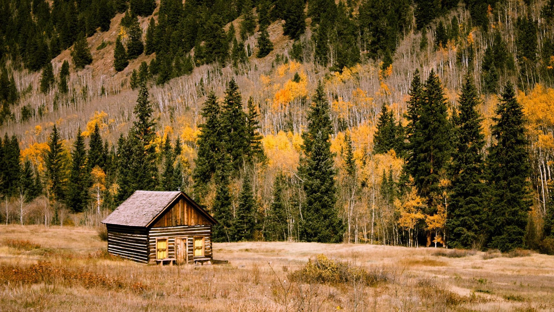 Autumn Cabin Wallpapers - Wallpaper Cave