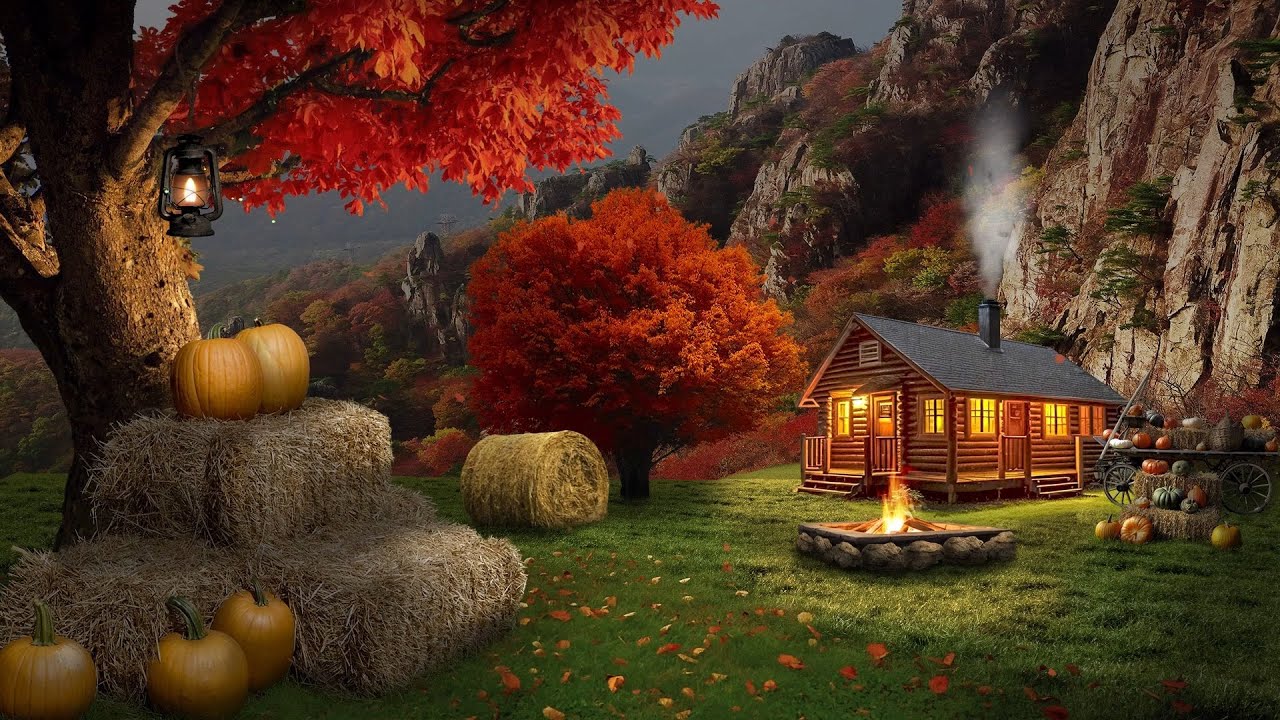 Autumn Cabin Wallpapers - Wallpaper Cave