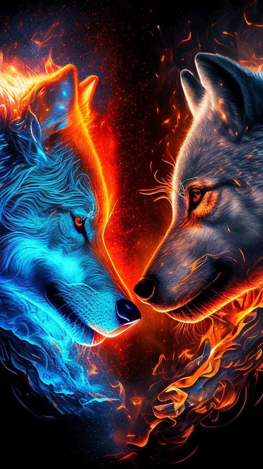 Wolf Fight Wallpapers - Wallpaper Cave