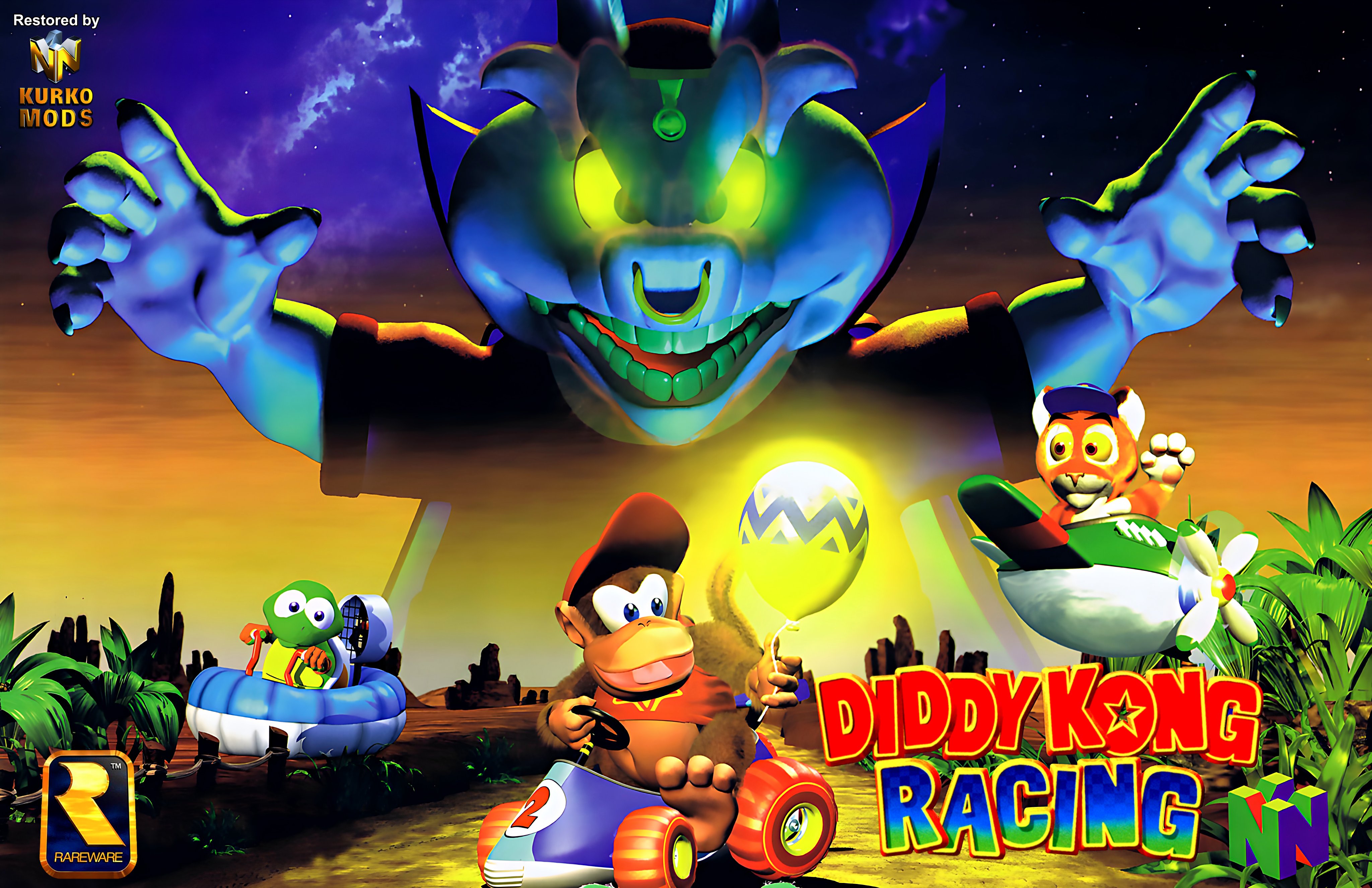Diddy Kong Racing Wallpapers - Wallpaper Cave
