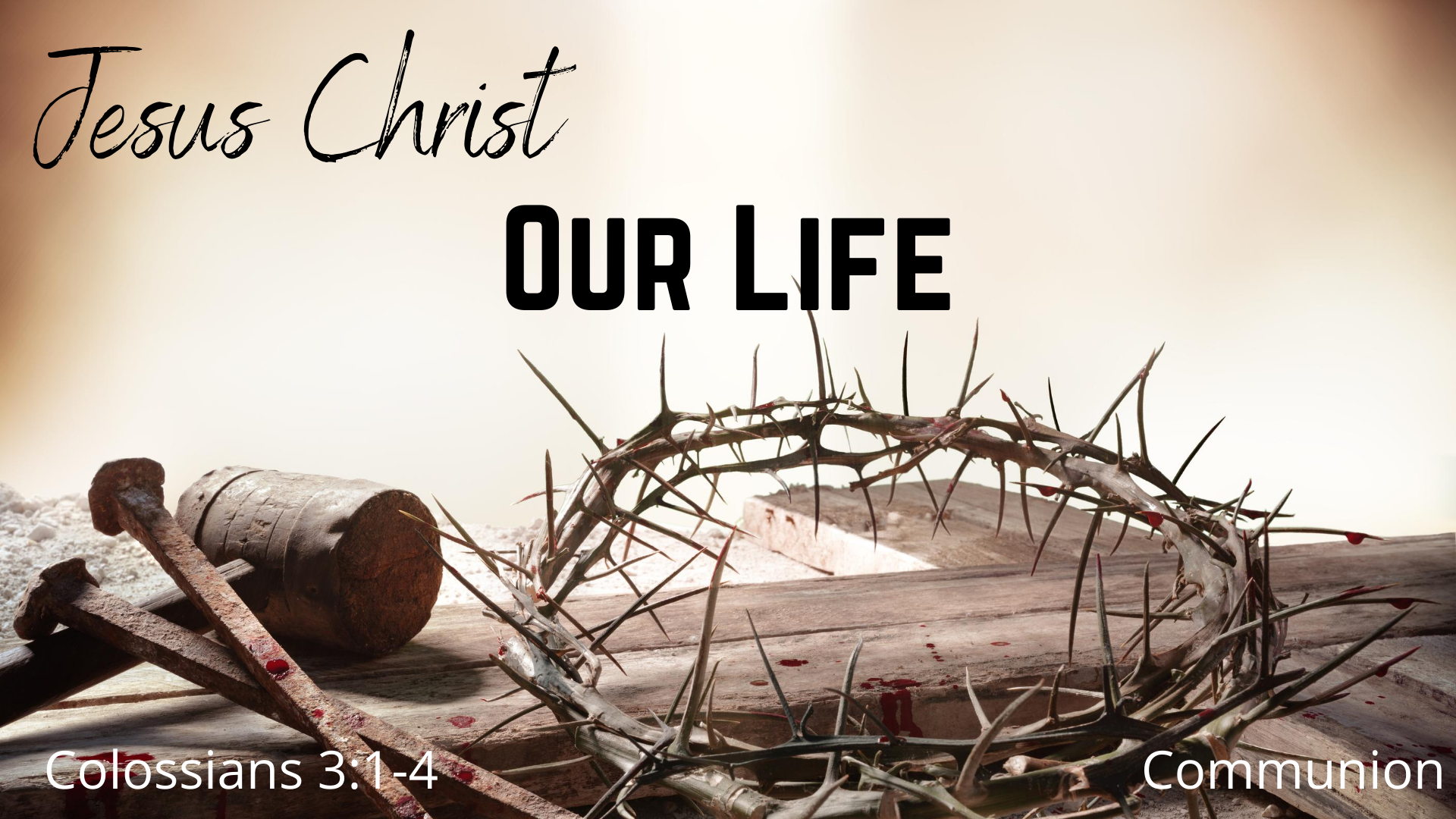 Christ Our Life Wallpapers - Wallpaper Cave