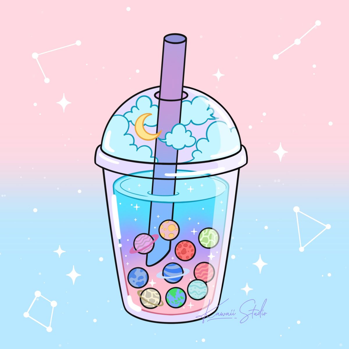 Rainbow Boba Wallpapers - Wallpaper Cave