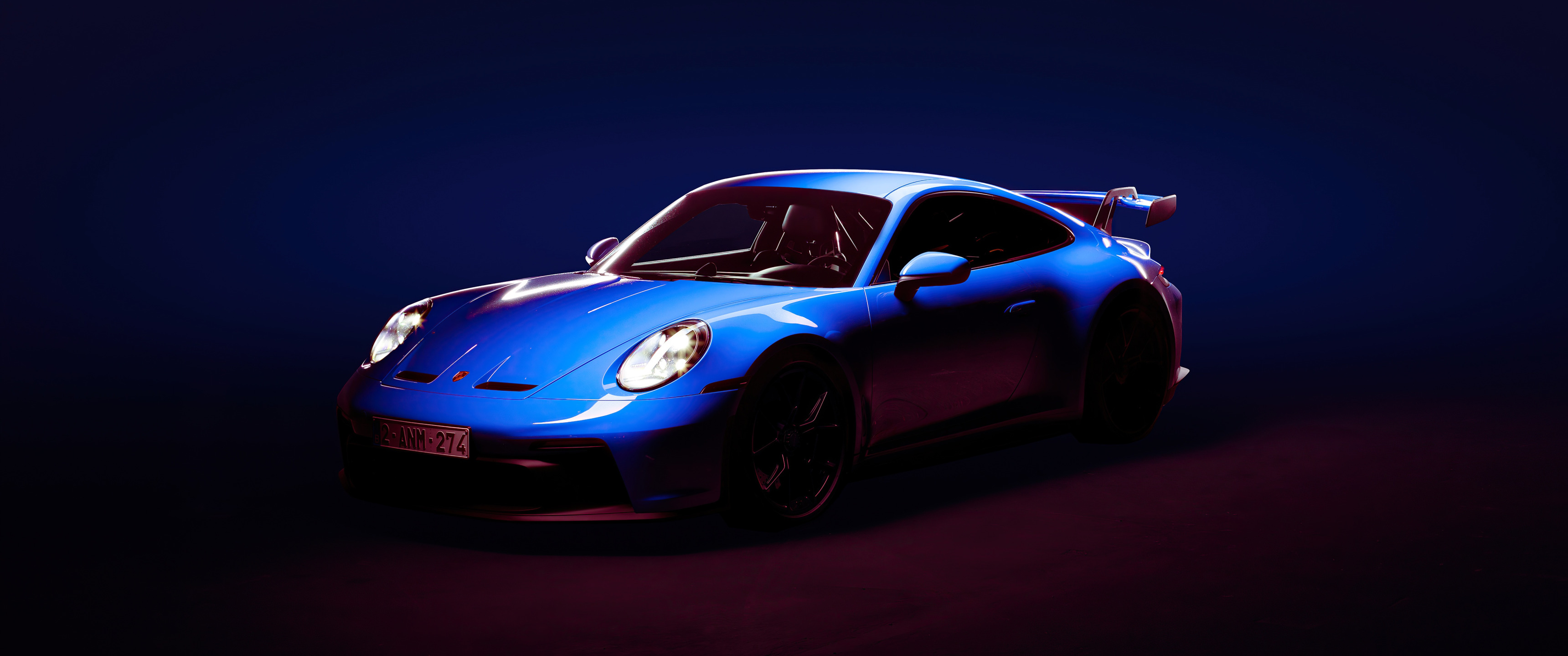 Blue Porsche 911 GT3 Wallpapers - Wallpaper Cave