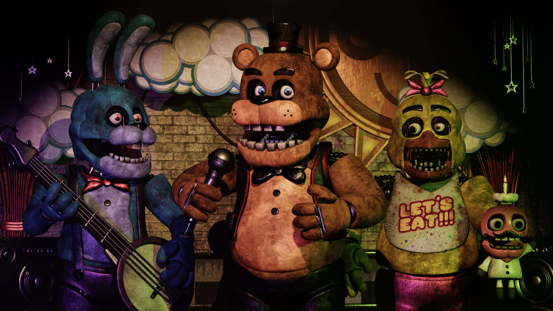 FNAF Freddy's Pizzeria Wallpapers - Wallpaper Cave